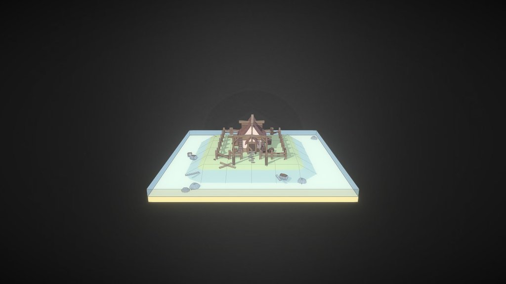 House assignment - 3D model by chloecashell9 [2818dea] - Sketchfab
