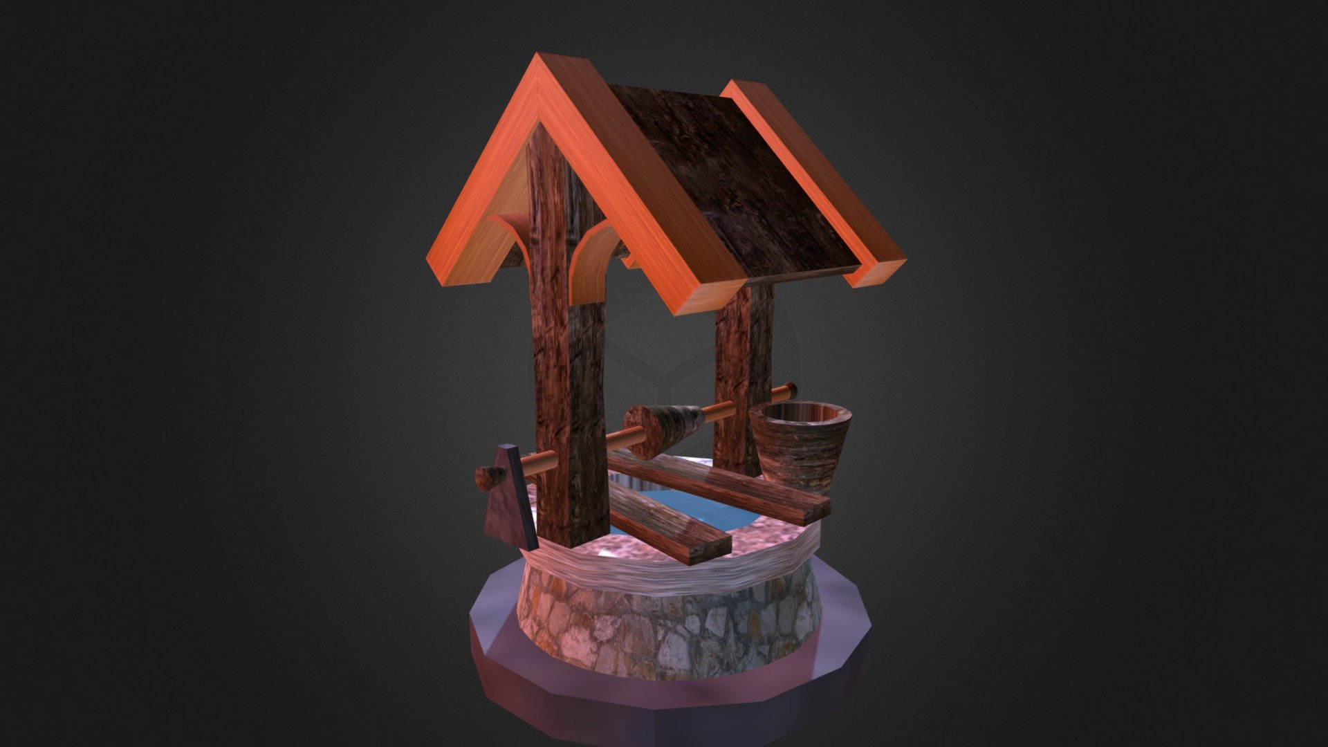 Well - 3D model by Ayyan [2819bec] - Sketchfab