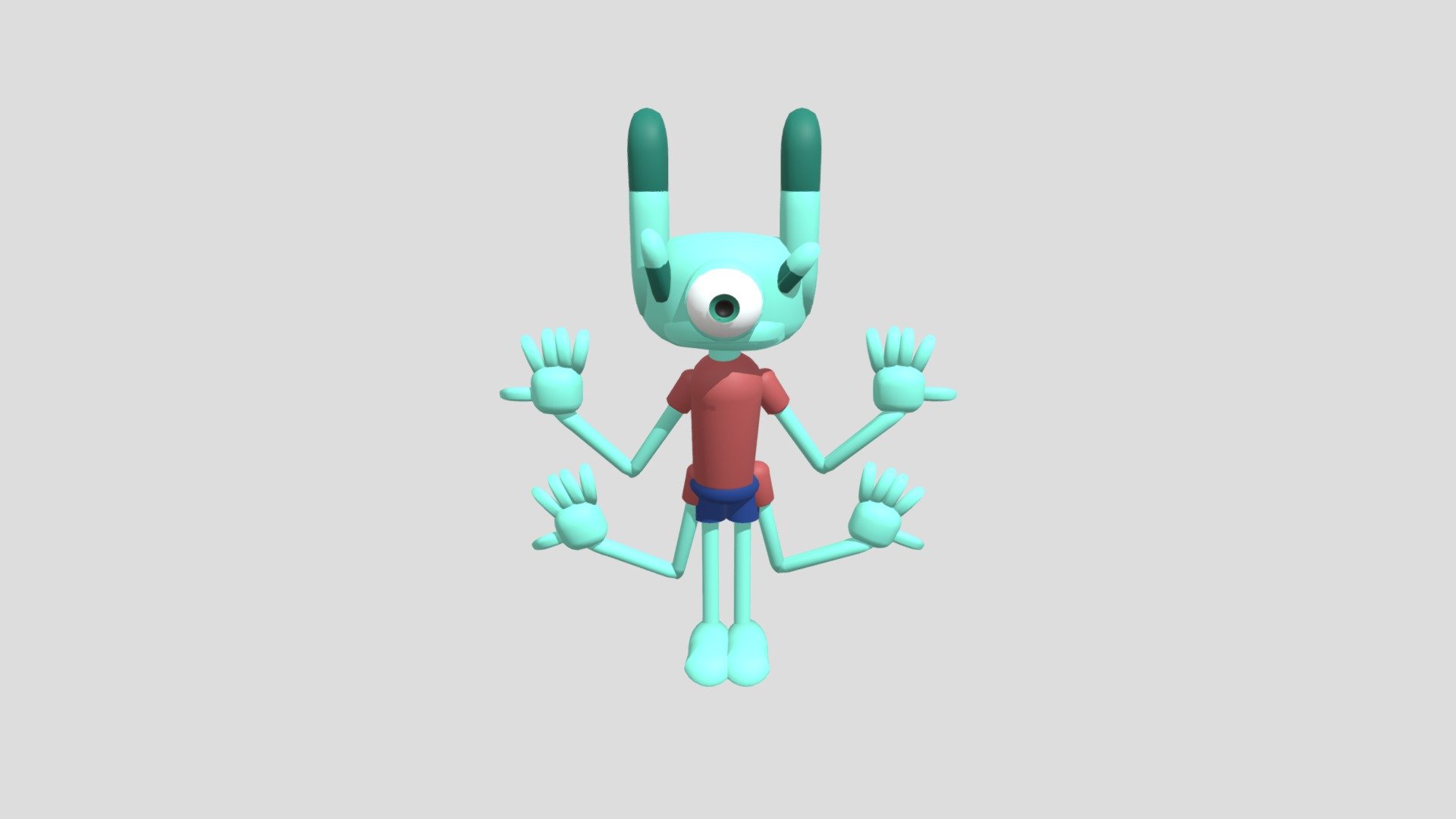MR ALIEN - Download Free 3D model by alex.leo.2003.becerra (@Leocartoon ...