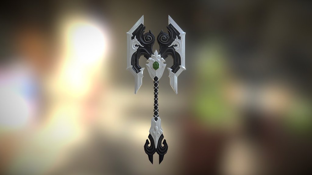 Axe - 4000 tris - 3D model by tordenfaaret [281a1ac] - Sketchfab