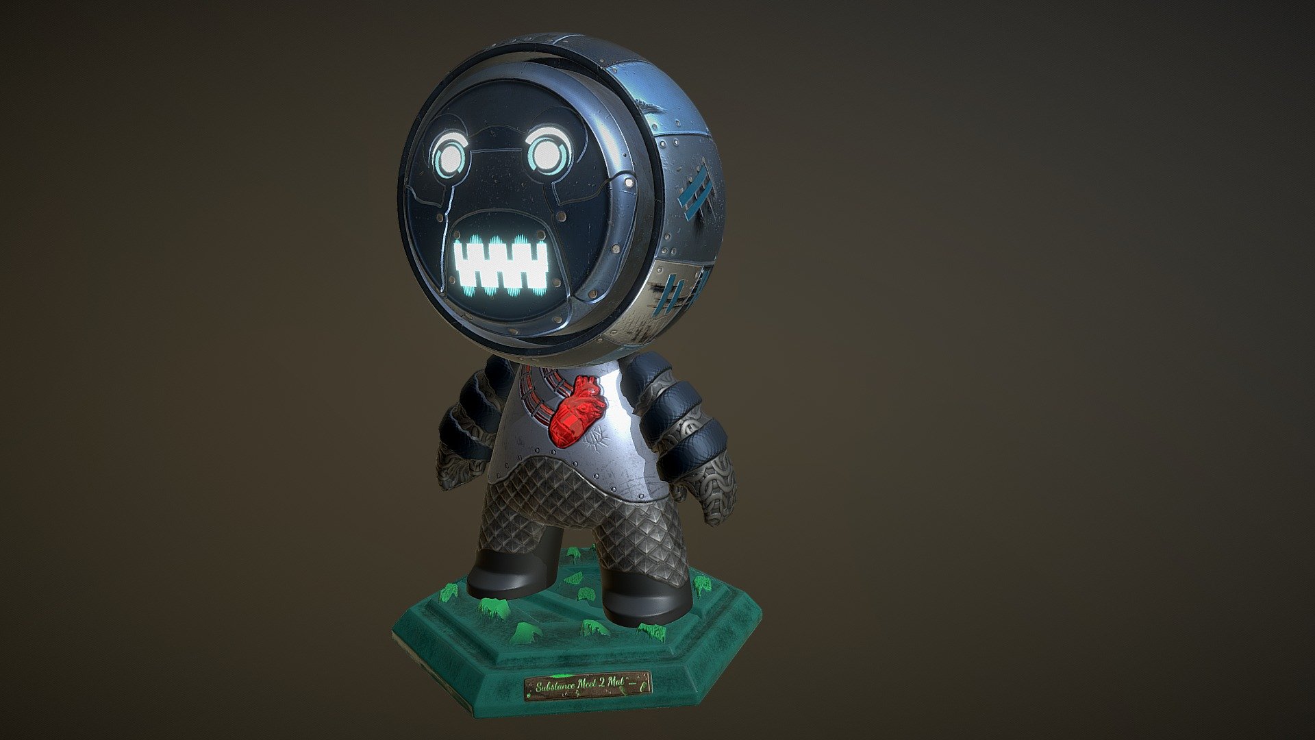 Meet Mat 2: Iron Heart - 3D model by jakarta [281a680] - Sketchfab