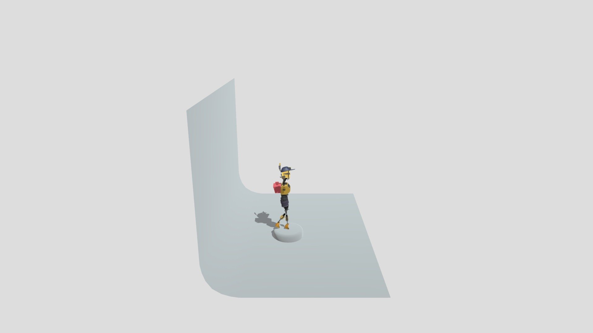 robot feliz-just dance 2023 - 3D model by Luis.Alcocer.C [281b885 ...