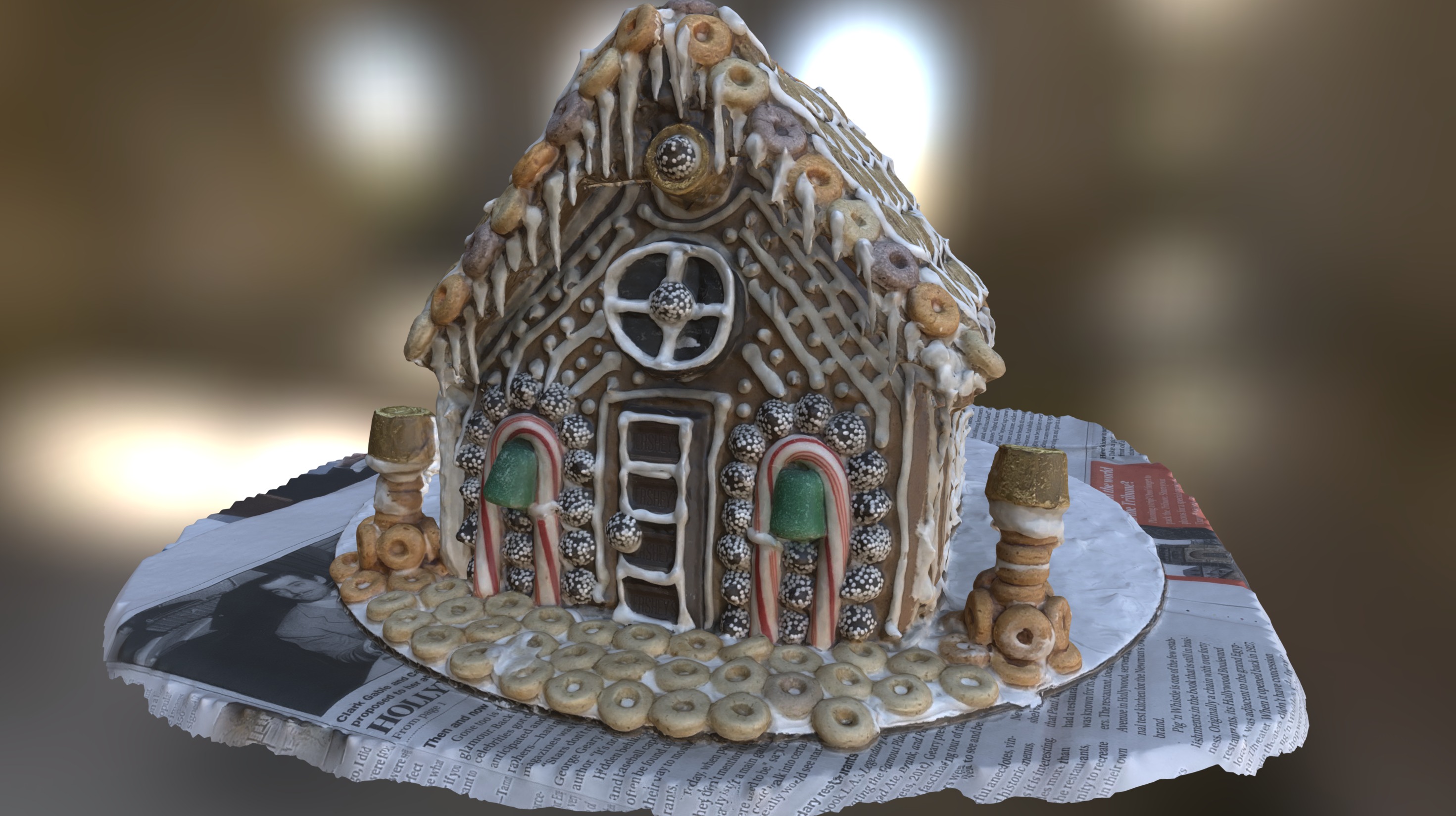 Gingerbread House v2 - Download Free 3D model by Russell Anderson ...