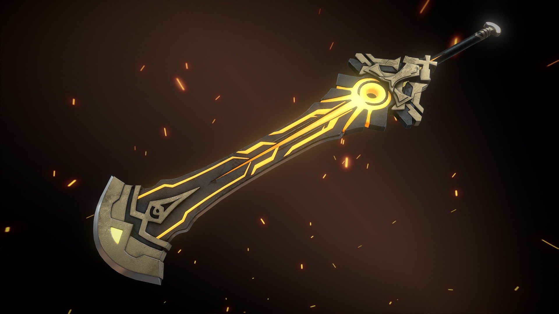 Beacon Of The Reed Sea Sword Free - Download Free 3D model by Art ...