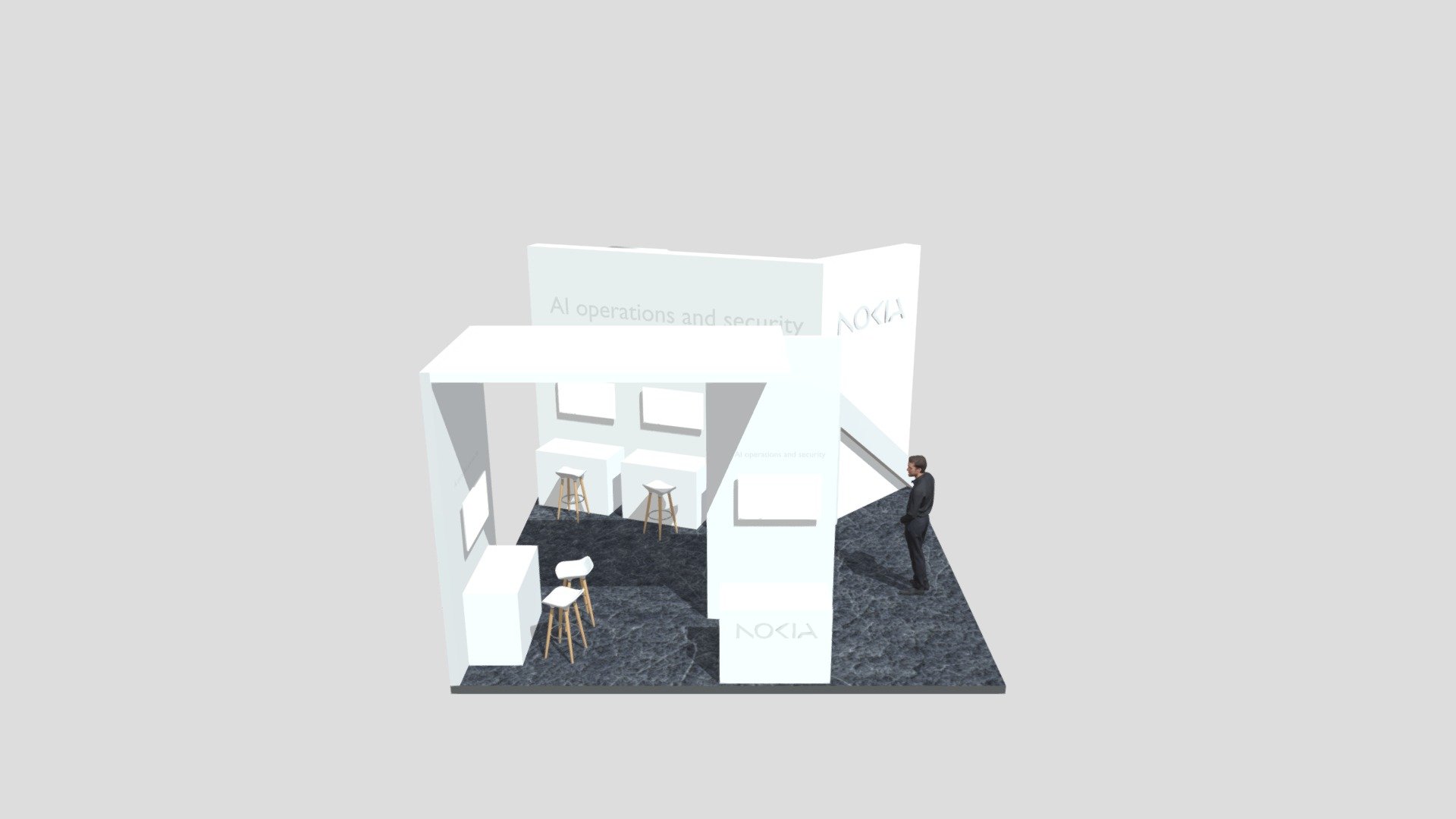 DTI-CX Booth v2 - 3D model by cw3 (@thecanarystudio) [281f58c] - Sketchfab