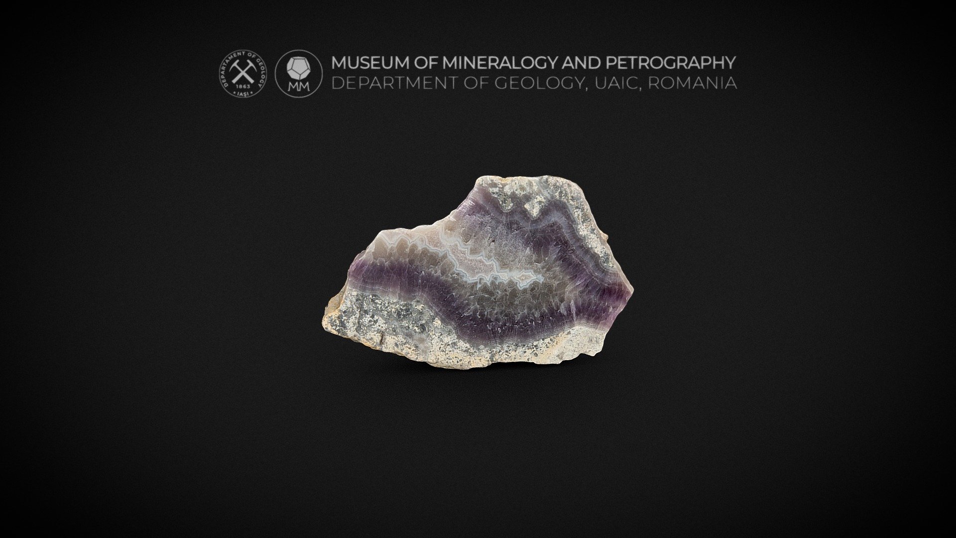 Polished Amethyst - 3D model by Museum of Mineralogy and Petrography ...