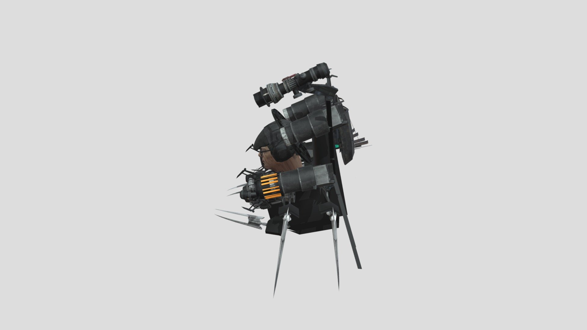 Upgraded Skibidi Scientist 3.0 - Download Free 3D model by redGUY462 ...