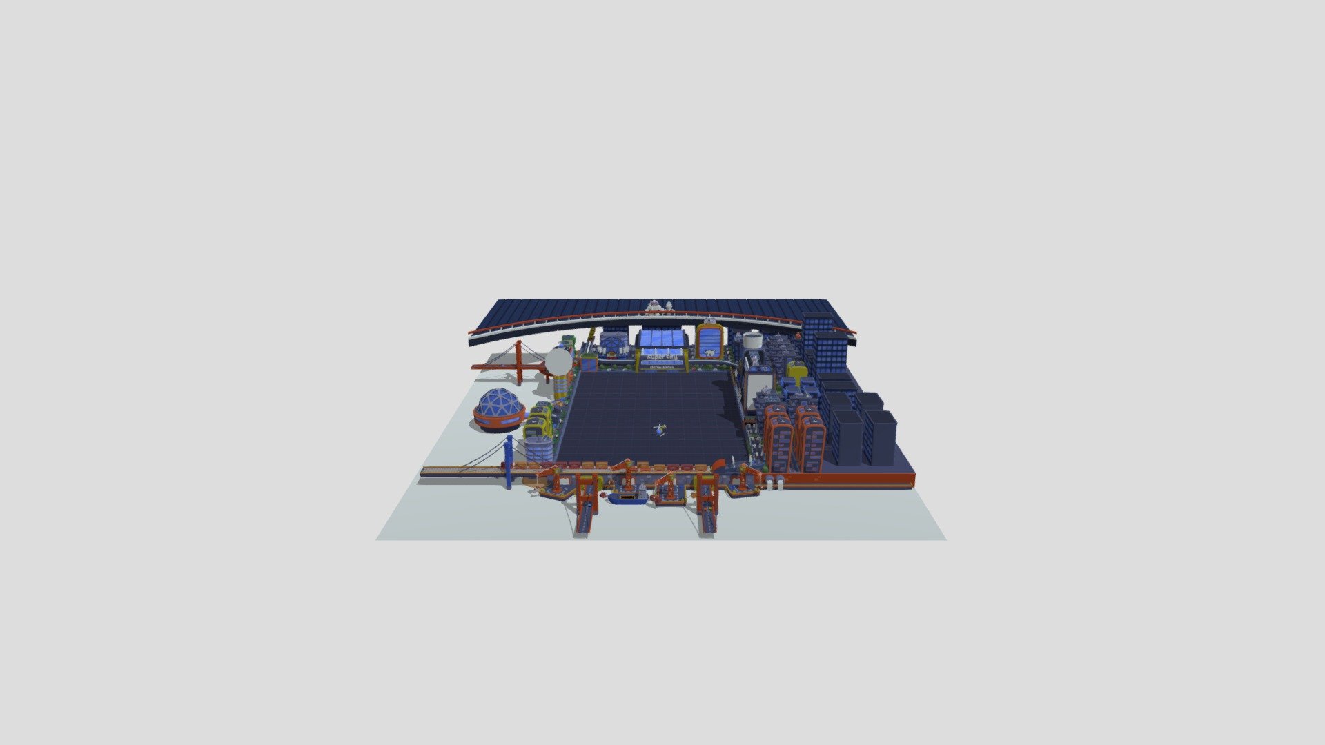 bgr_minicity - Download Free 3D model by Mourad 3d (@mouradouchen11 ...