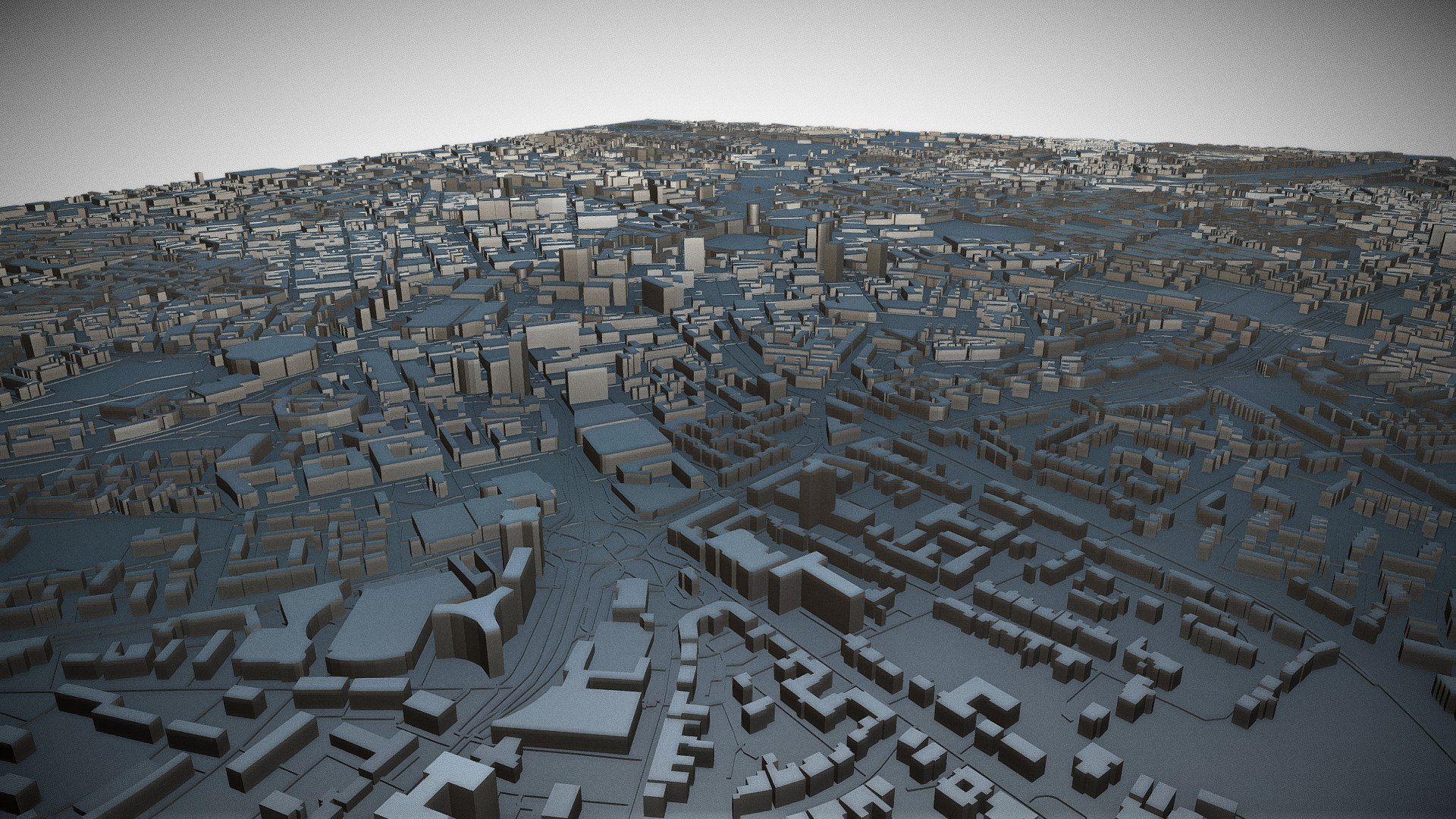 Birmingham, UK - Download Free 3D model by Jack M Simmons (@jack ...