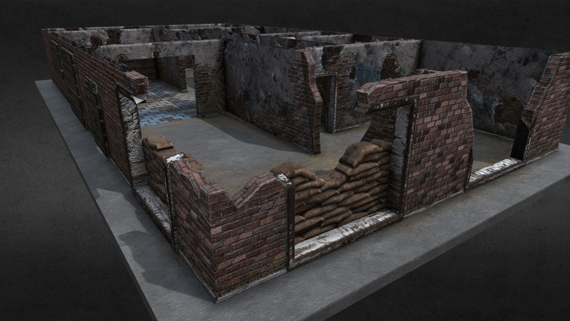 Stalkers Hideout - Environment WIP - 3D model by Raven_Bathory [2827ed0 ...