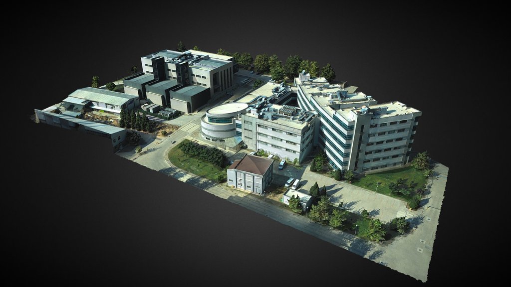 Pamukkale Üniversitesi 3D Model - A 3D model collection by Havadan ...