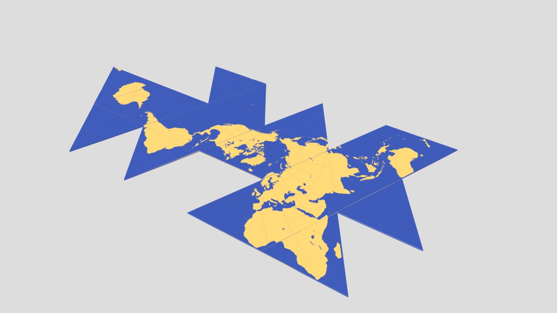 Dymaxion map - Download Free 3D model by ivanavdic (@ivangrozni ...