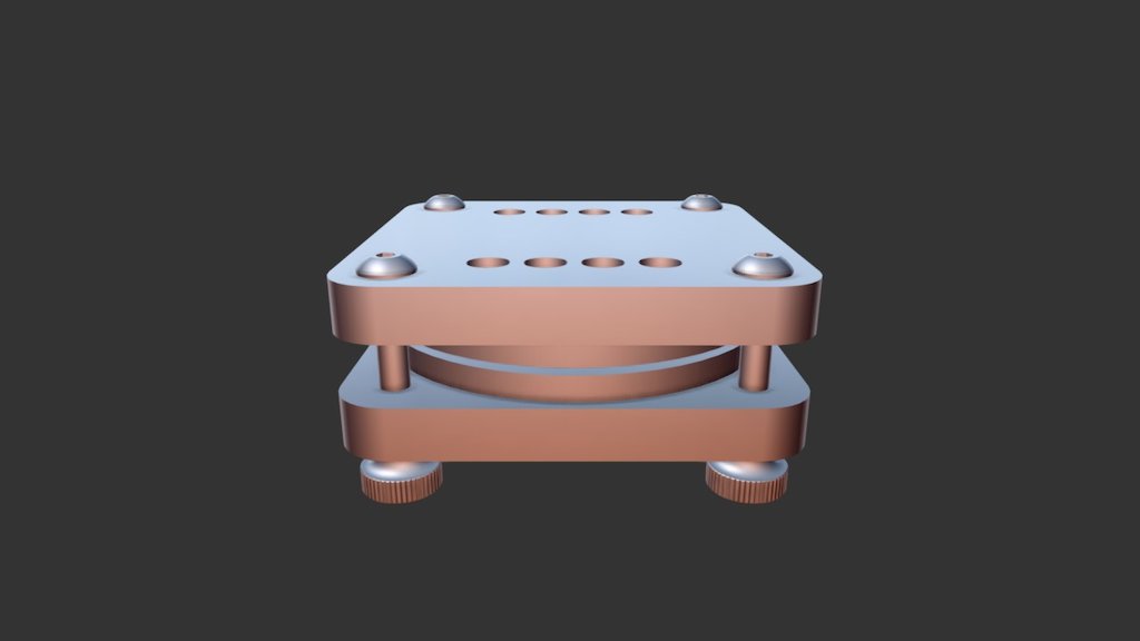 Microfluidics Chip - 3D model by smithnathan11170 [282a6b3] - Sketchfab