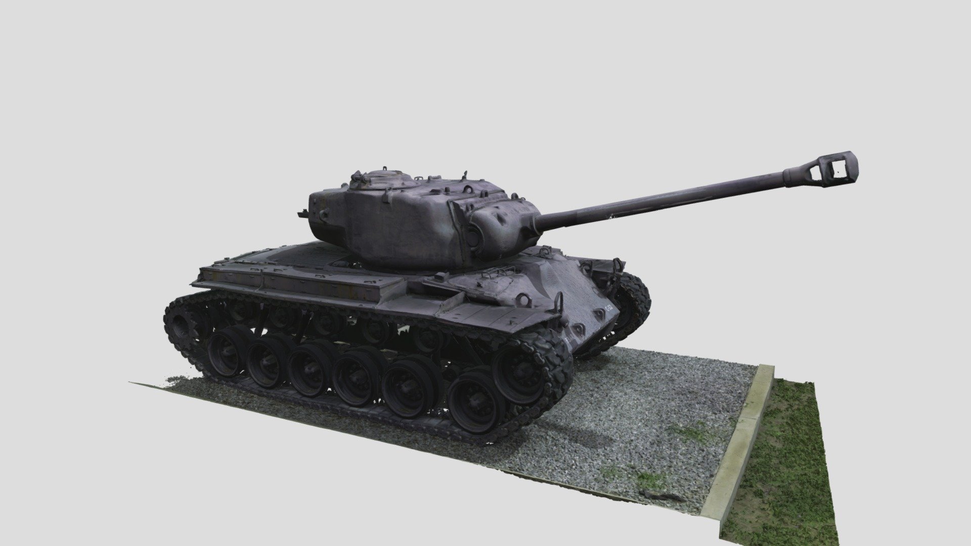 M26 Pershing Tank - 3D model by Allen & Company - Advanced Technology ...