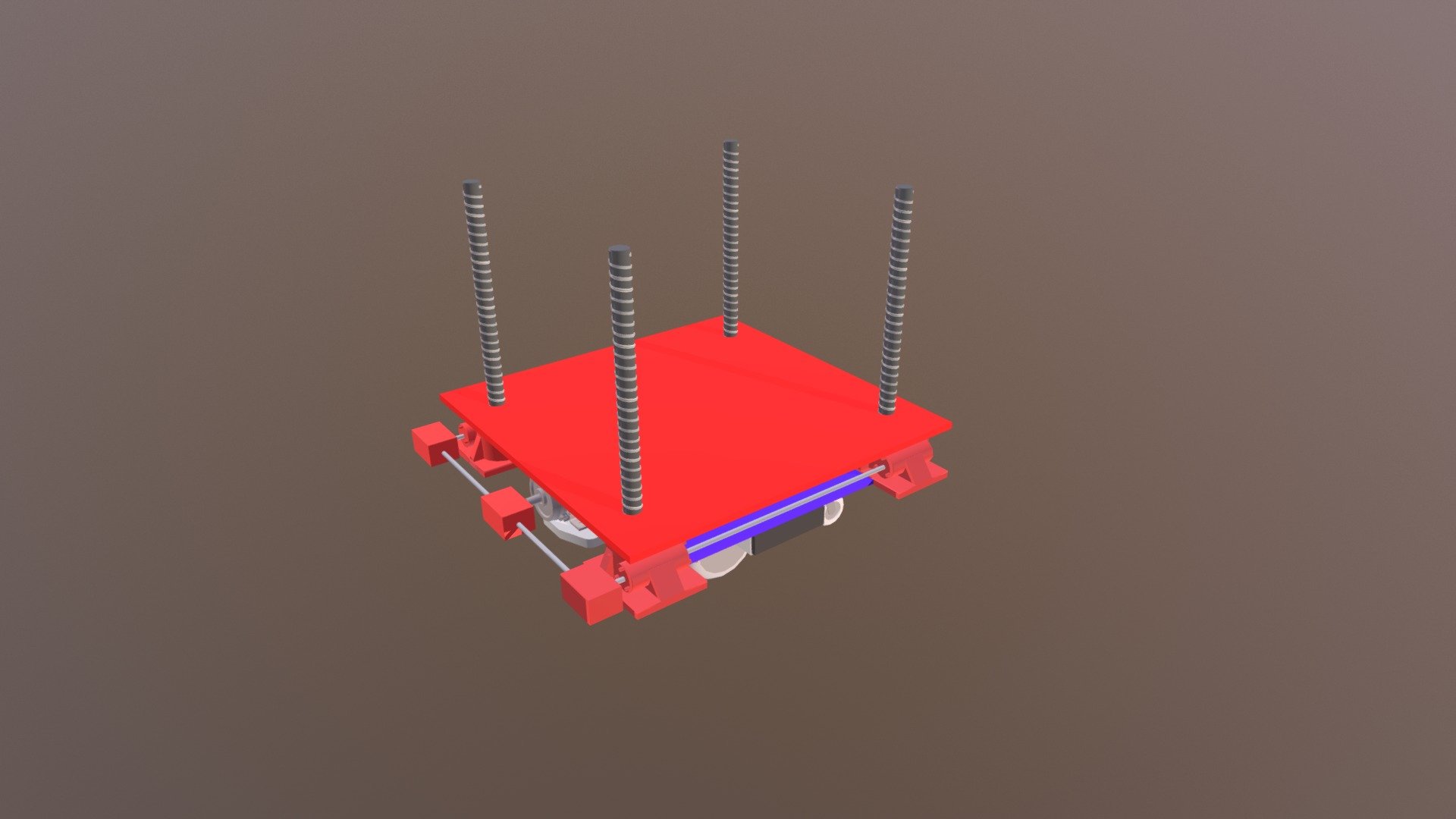 Lift Mechanism - 3D model by mena3d [282b624] - Sketchfab