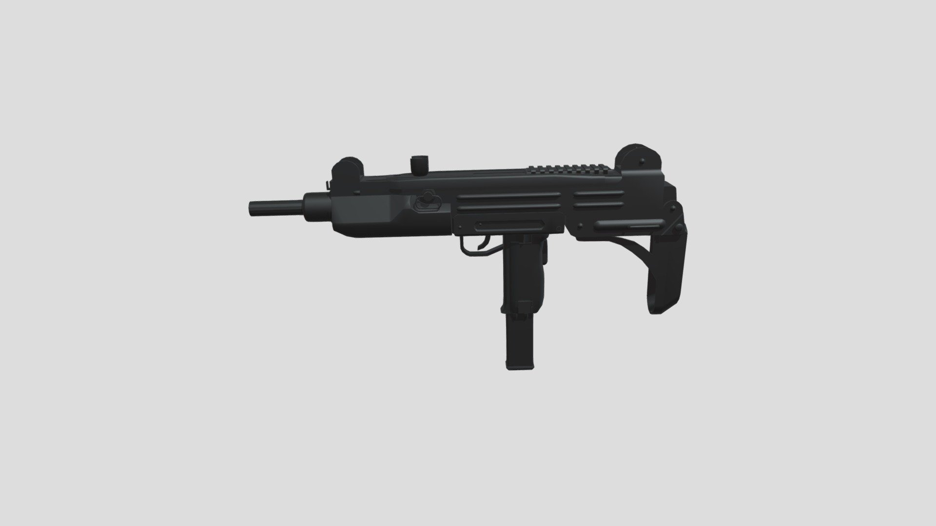 UZI GUN FREE 3D MODEL DOWNLOAD - Download Free 3D model by wickedbxy.yt [282b745] - Sketchfab