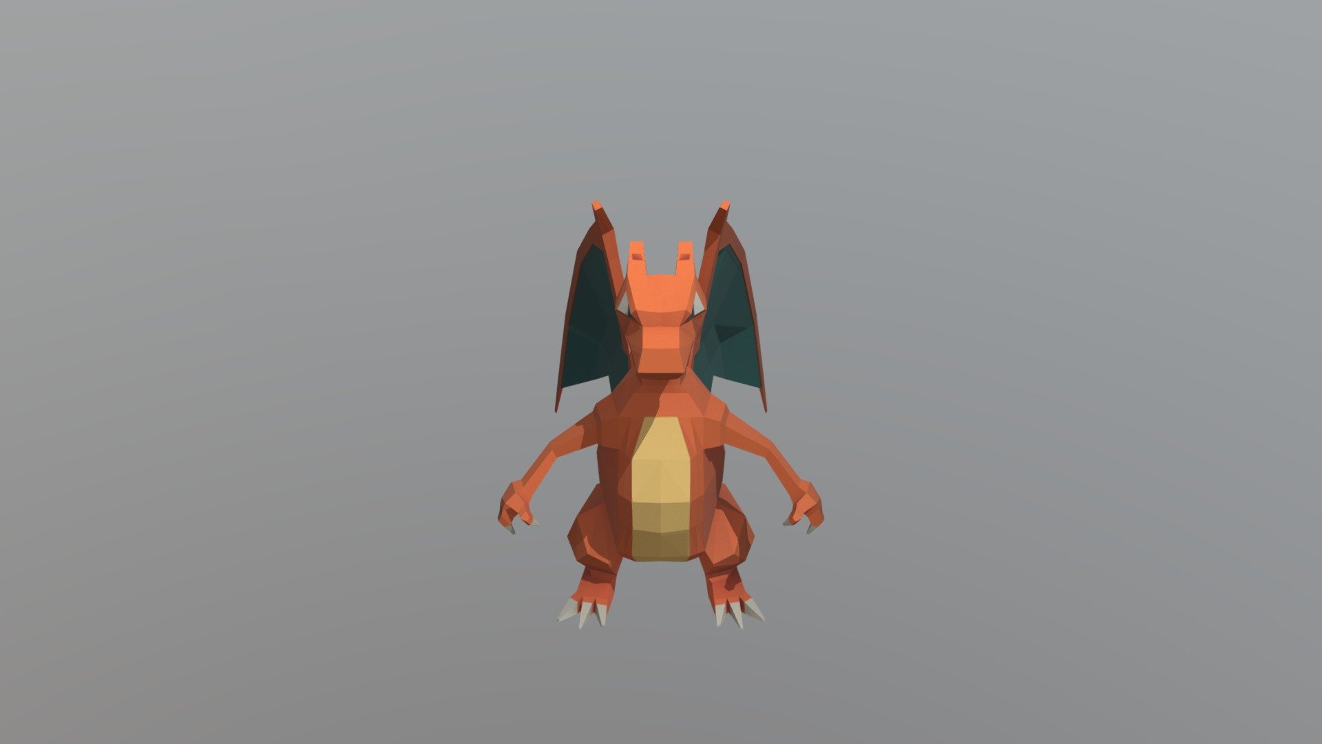 Charizard - 3D model by alfaeusaezuah [282b78d] - Sketchfab