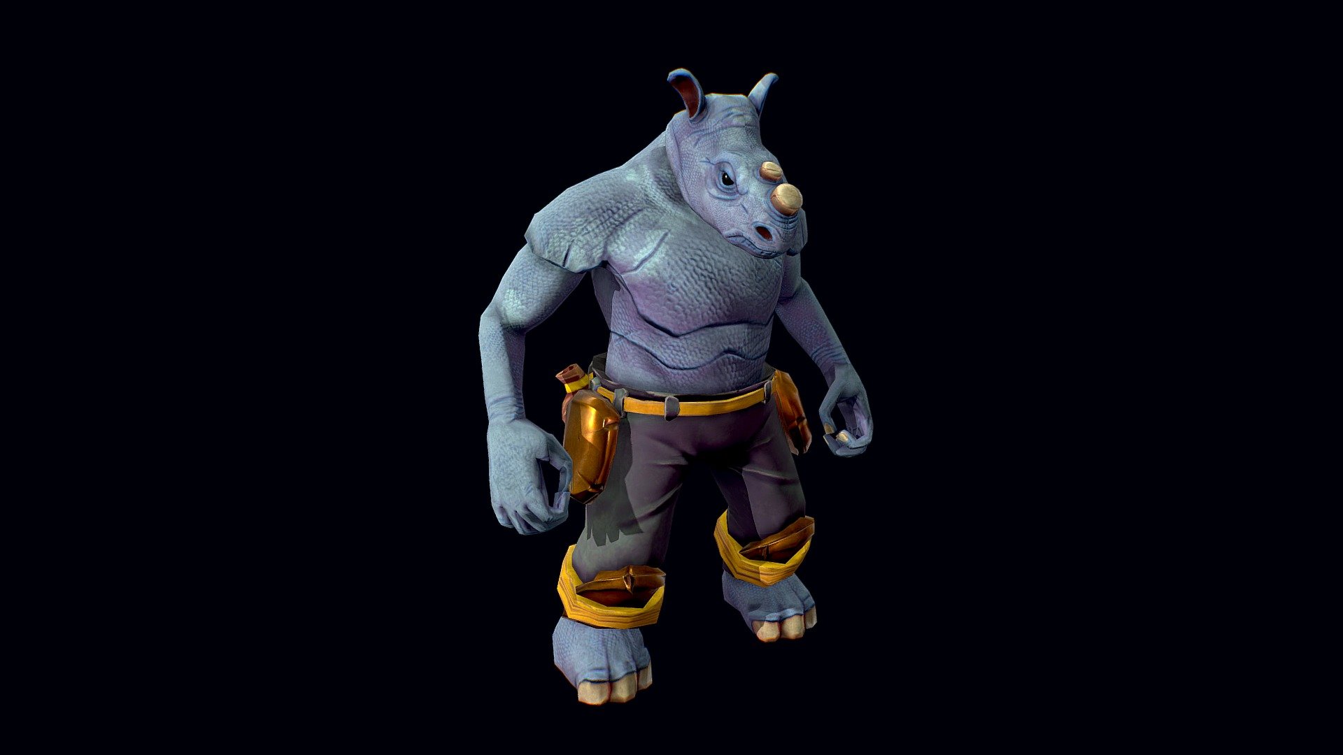 Rhino - 3D model by Owlman (@LeonelGabba) [282c589] - Sketchfab