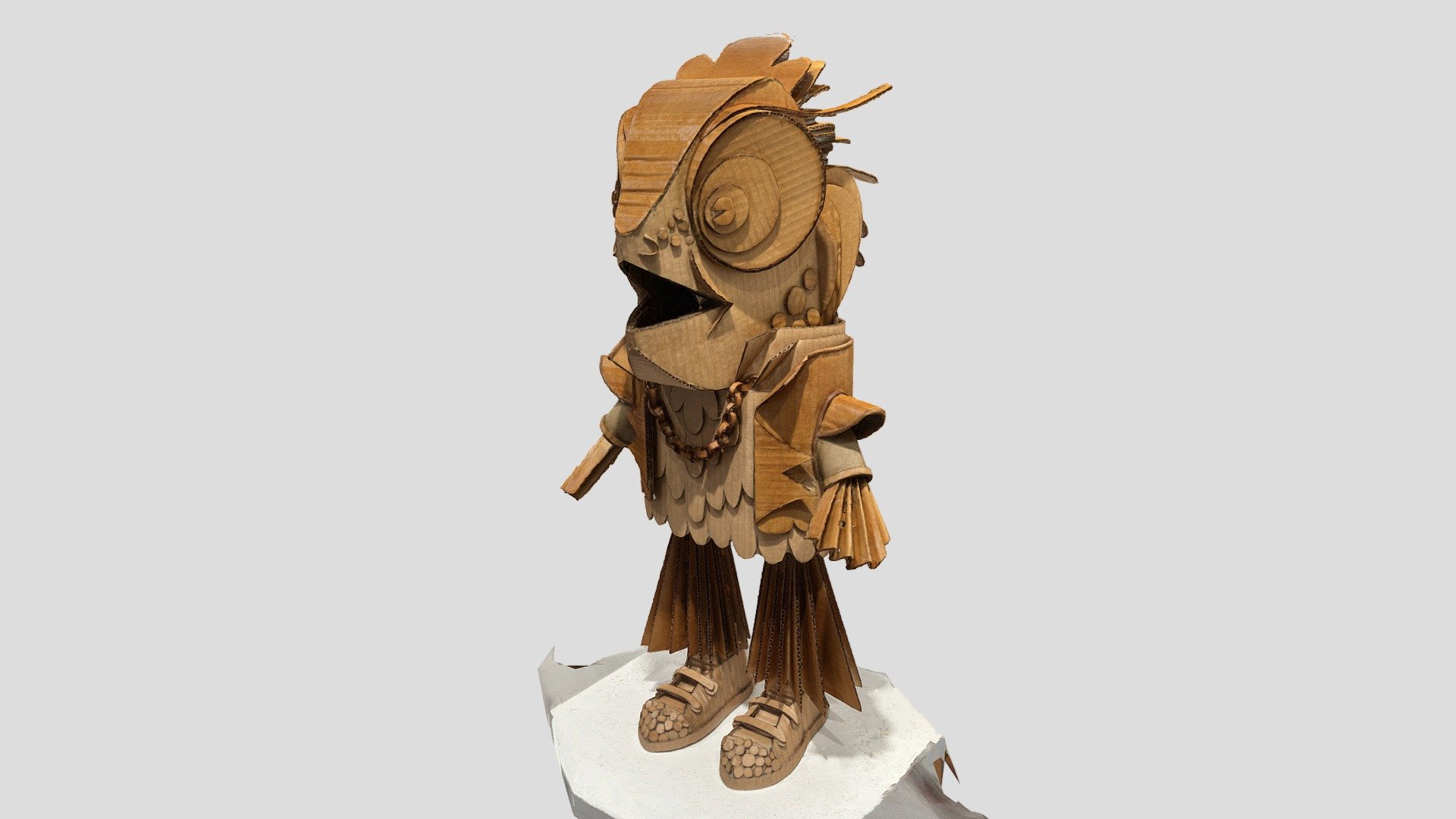 Fishman by Simon Greiner - 3D model by Ben Kreimer (@benkreimer ...