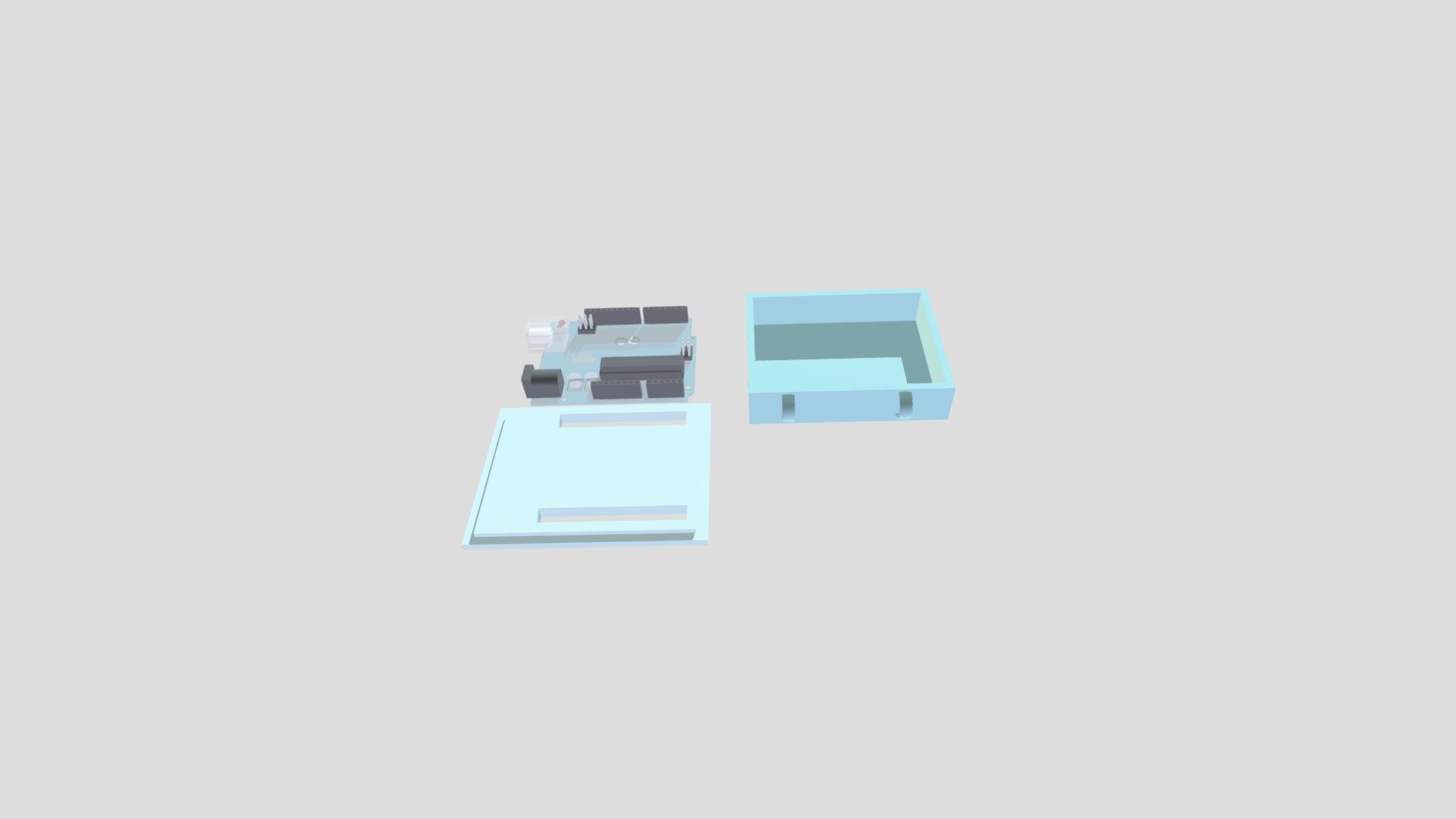 Arduino-Case - 3D model by hotto [282e846] - Sketchfab