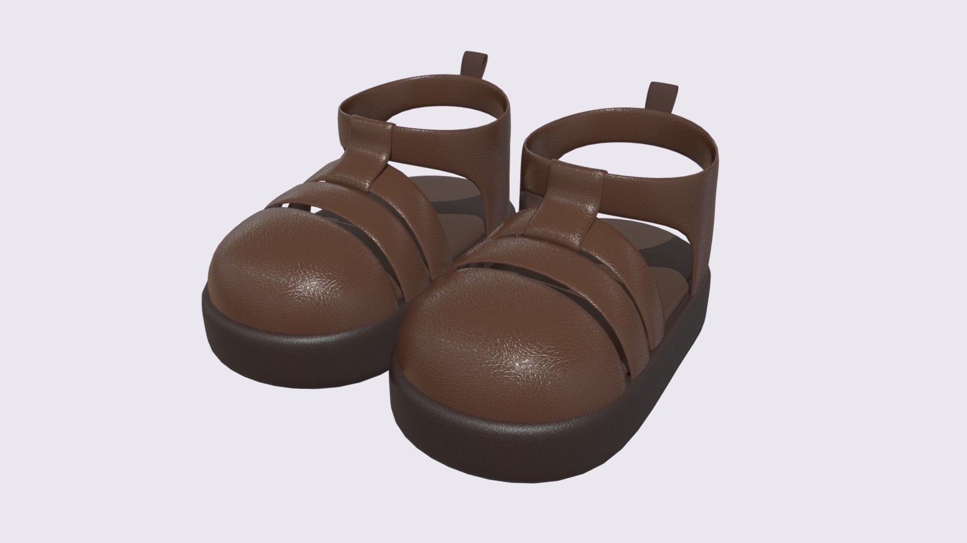 Cartoon Sandals - Download Free 3D model by Starkosha [282f666] - Sketchfab