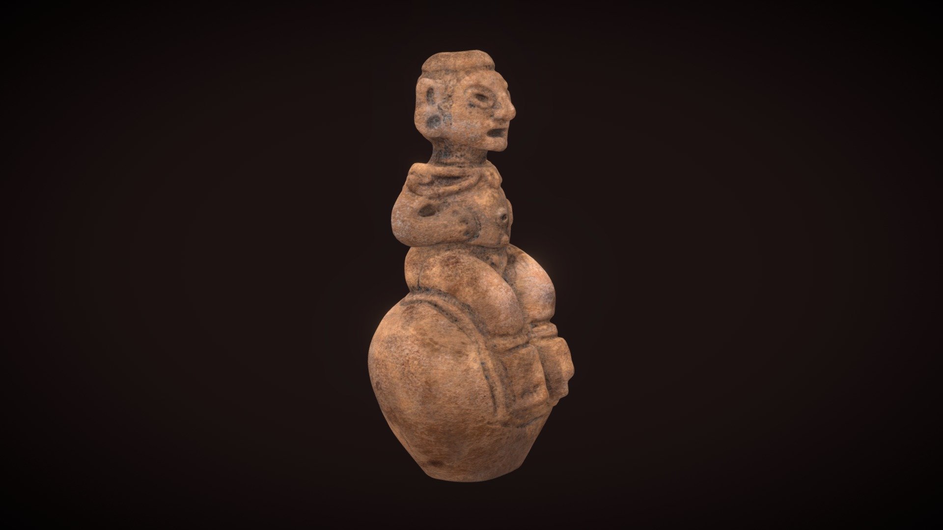 Taino Statue - 3D model by edvander [2830d4c] - Sketchfab