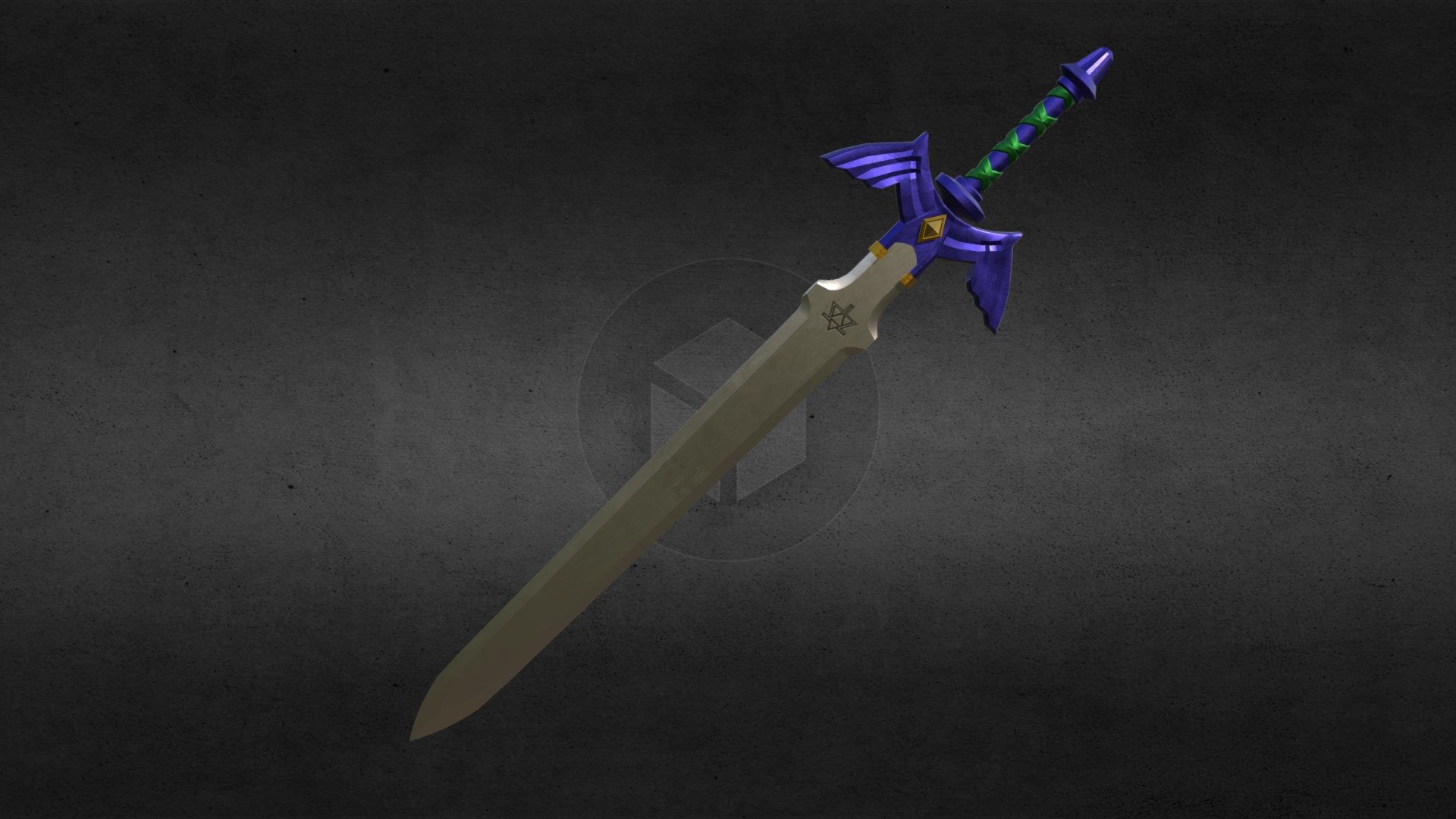 The Legend of Zelda - Master Sword - 3D model by Brock Billings (@Brock ...