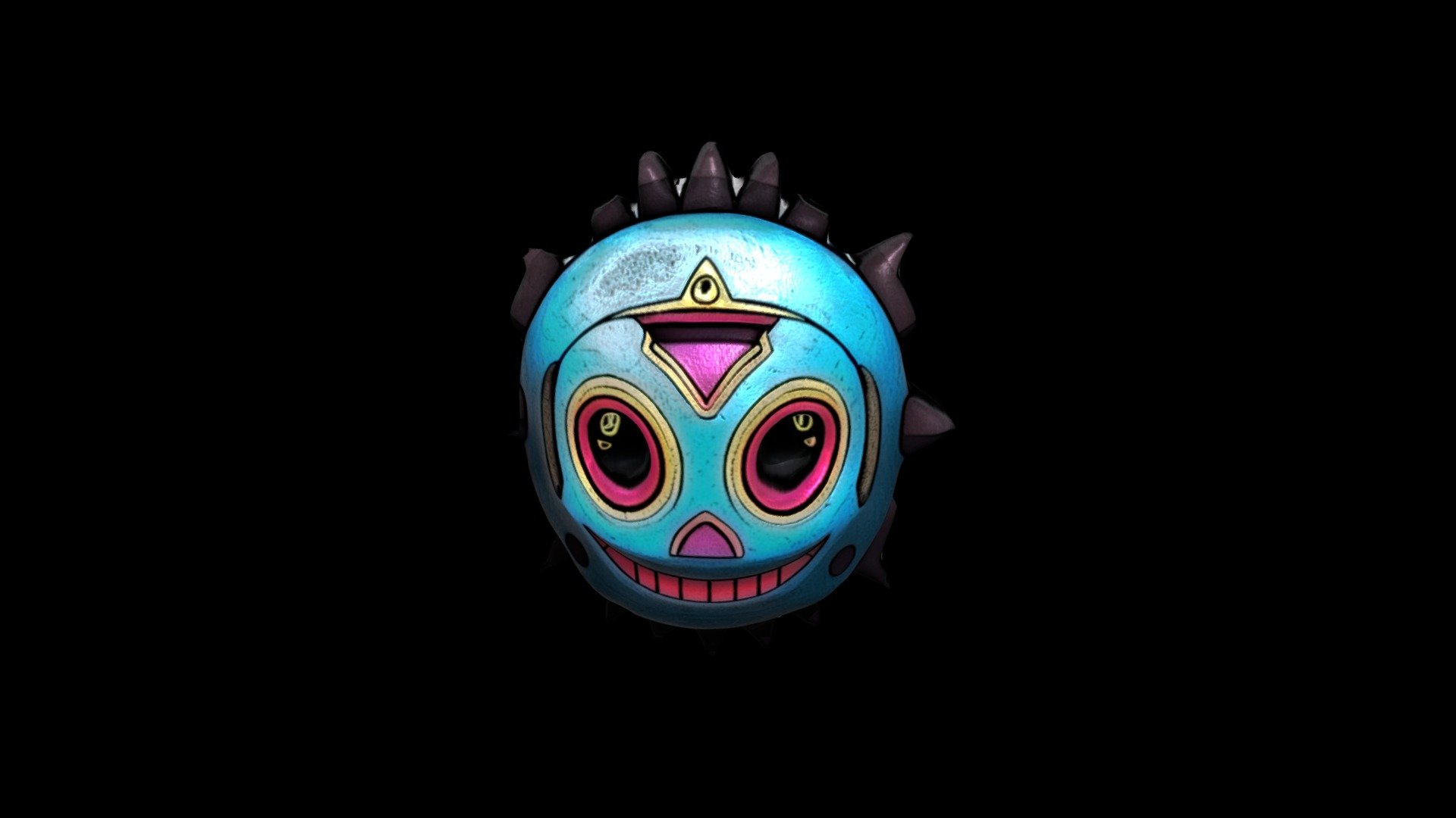 Happy Mask 390 - Download Free 3D model by klrxyz [28320d4] - Sketchfab