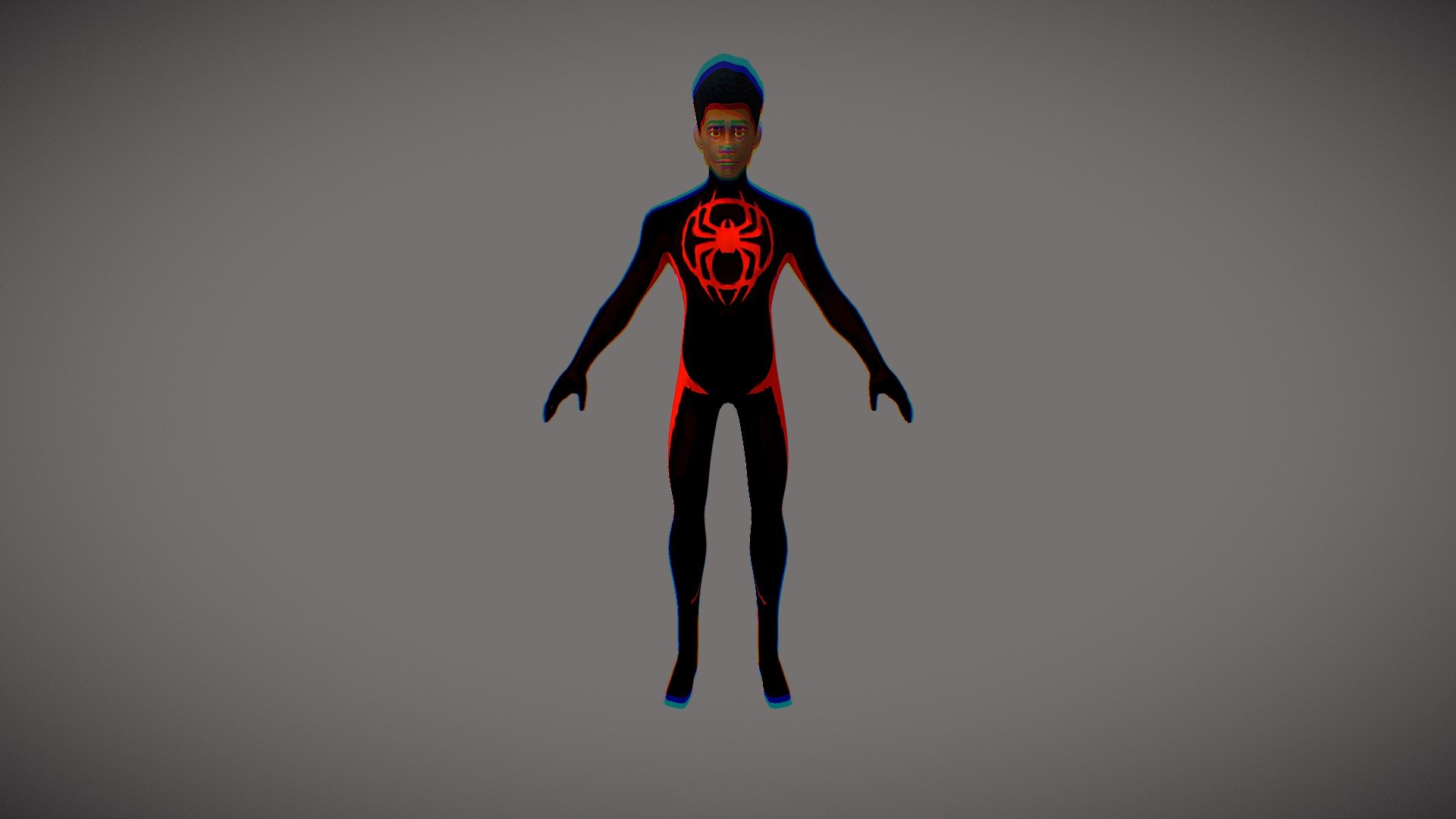 Miles Morales from Across the SpiderVerse - 3D model by TonyOdido ...