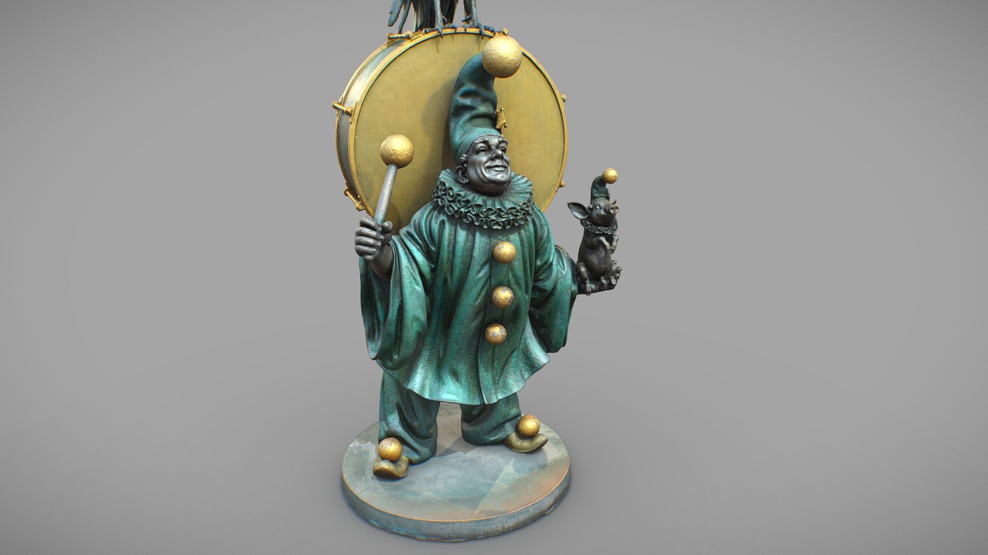 circus sculpture - 3D model by yellowbeats [2833a75] - Sketchfab