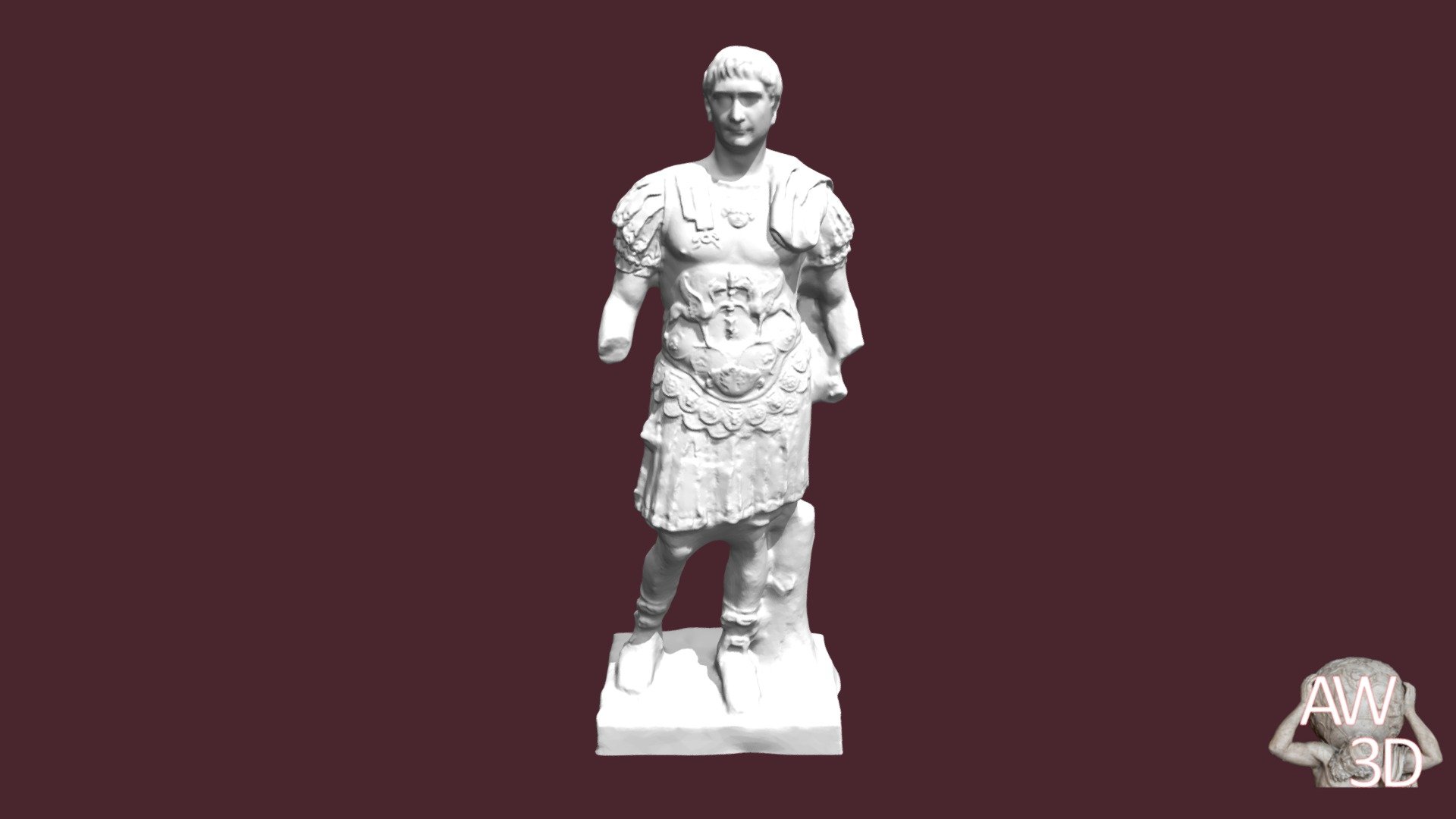 51227 NCG Trajan Cuirass - Download Free 3D model by Ancient World 3D ...