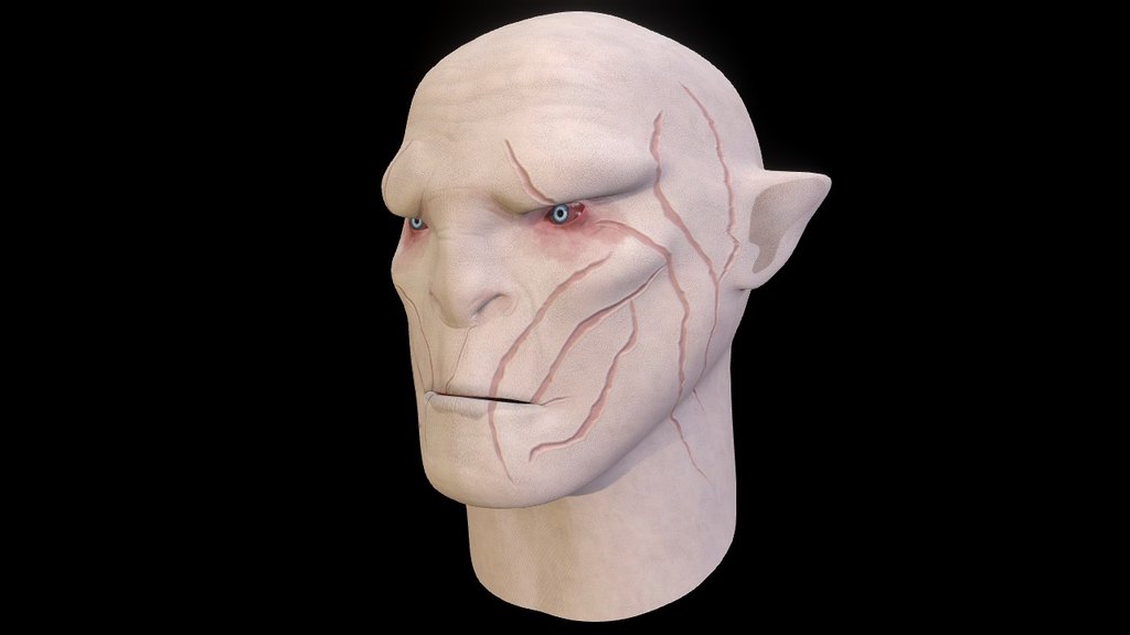 Azog The Defiler ( Stylized ) - 3D model by sebino [2836663] - Sketchfab