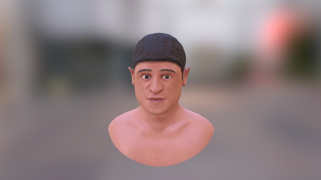 Iwan Rheon - 3D model by TDominguez [28378a1] - Sketchfab