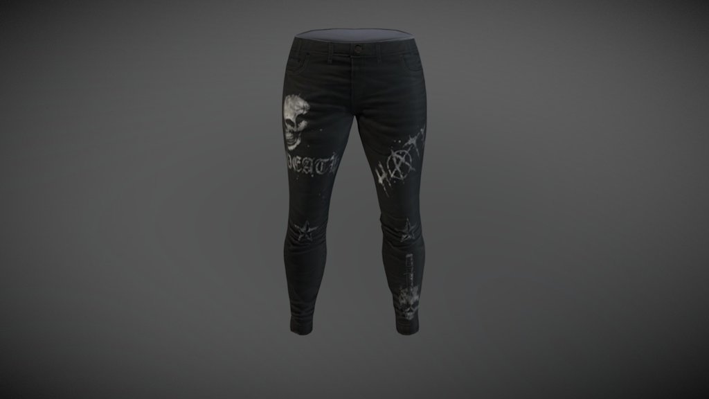 SKIN: ANARCHY LEATHER PANTS - 3D model by H1Z1Showcase [2837a67 ...
