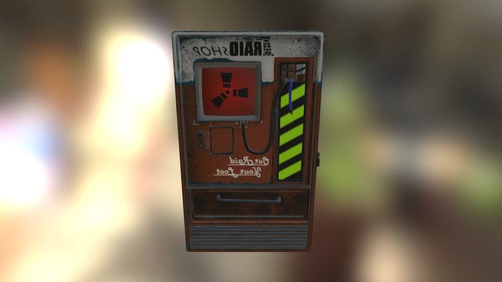 Rust Vending Machine - Raiders Store - 3D model by sirtyler [2837de5 ...