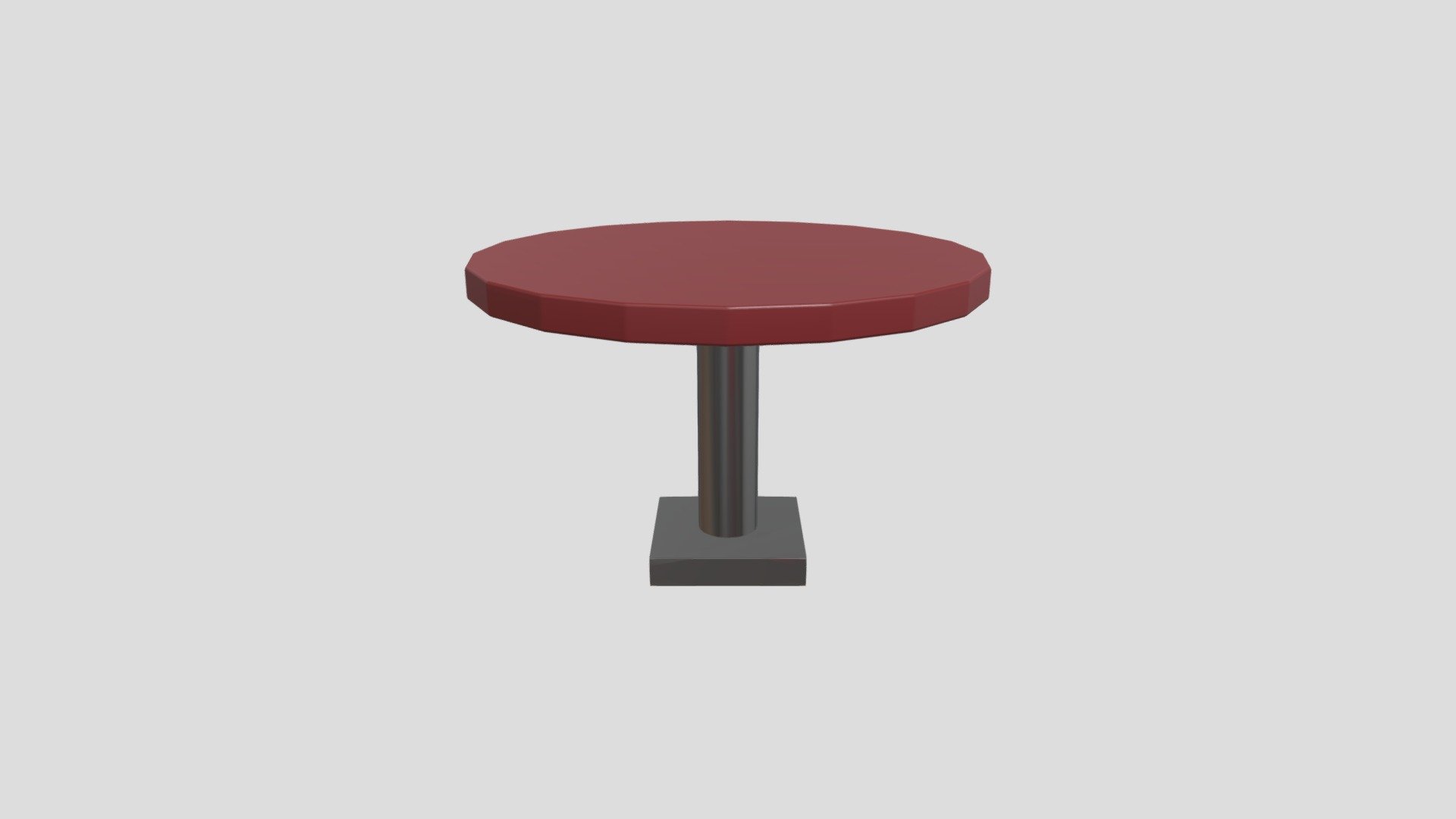 Circular Table - 3D model by StephanieMusic [2837f9e] - Sketchfab