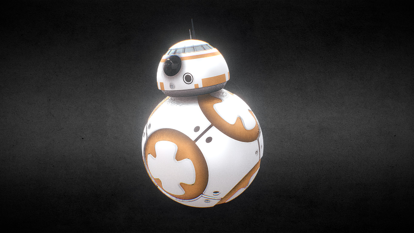 Simple BB-8 - 3D model by Ivanix88 [2839113] - Sketchfab