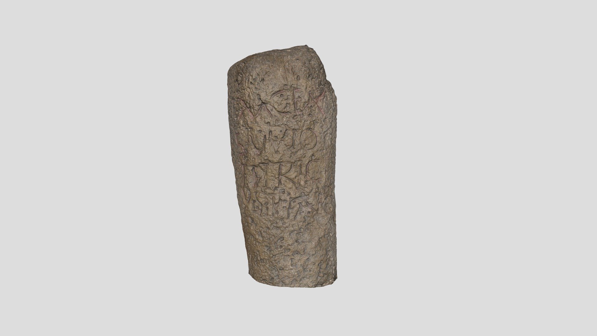 Roman Milestone of Tetricus (SOTLS : ti475) - 3D model by Southampton ...