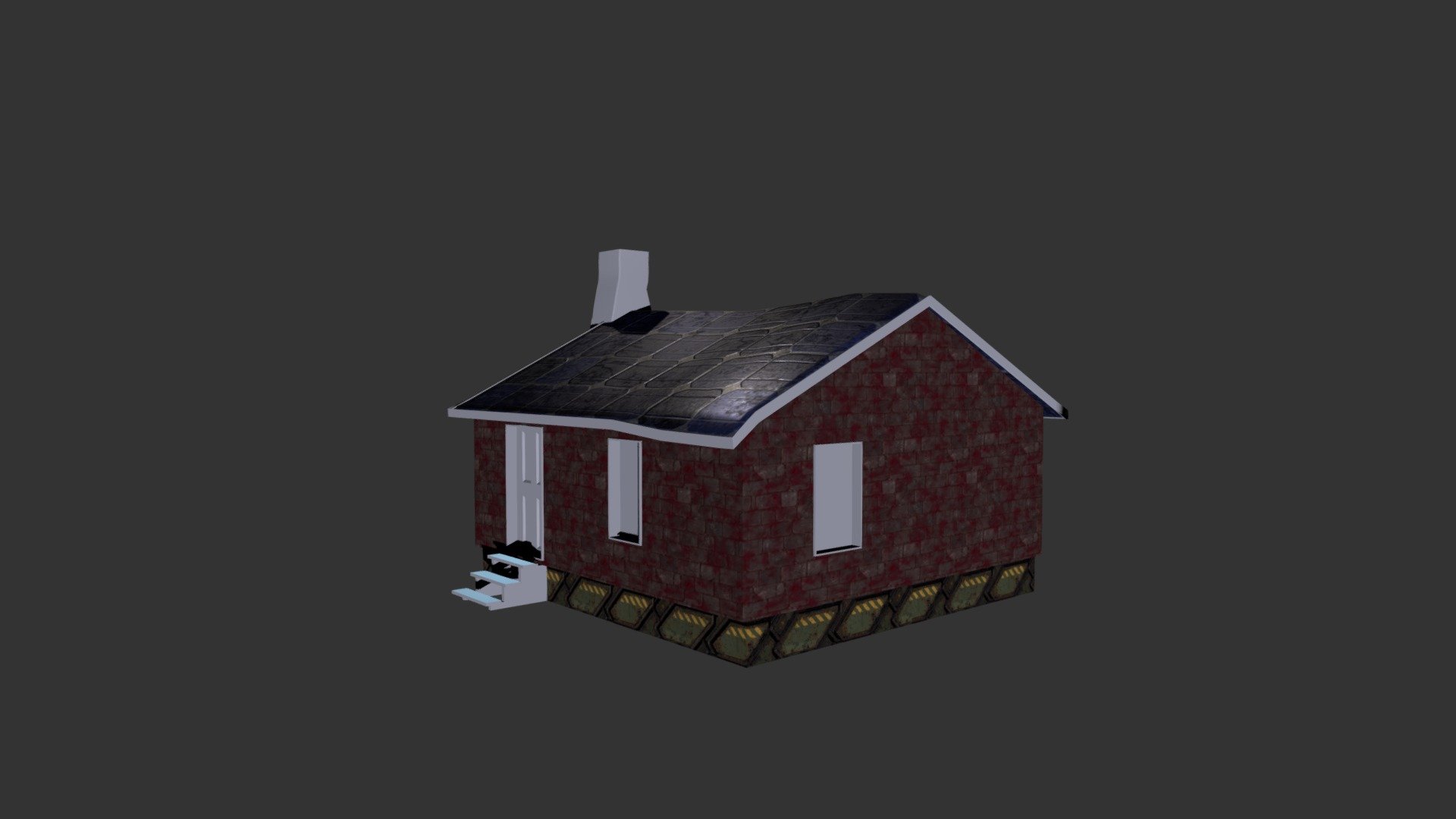 Zombie House - 3D model by Supreme Power (@SupremePower) [283b135 ...
