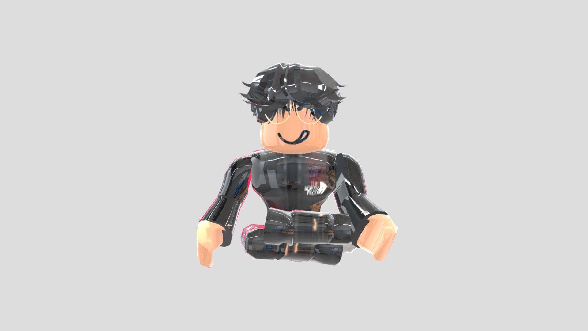 Roblox V1rtu4lls Shoulder Ugc - Download Free 3D model by ...