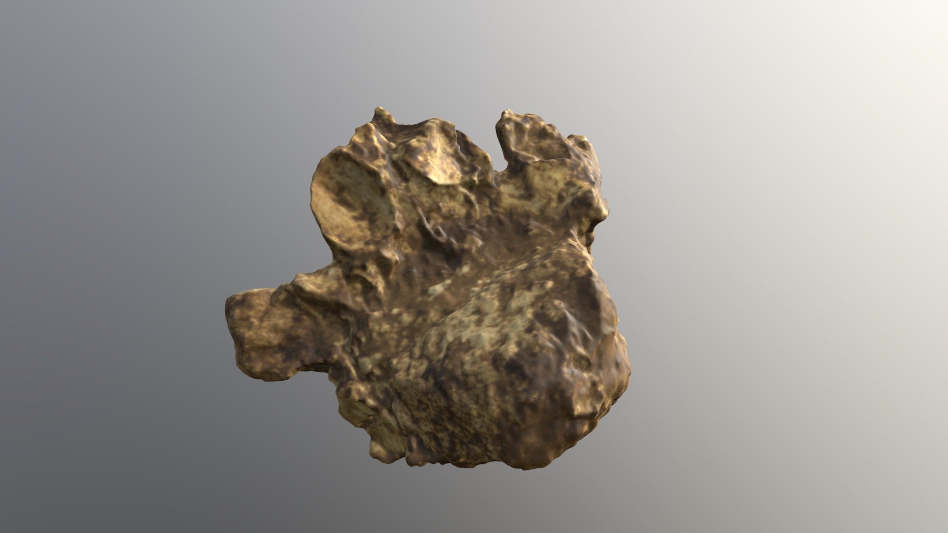Mastodon Vertebra with Injury (VCU_3D_3932) - Download Free 3D model by ...
