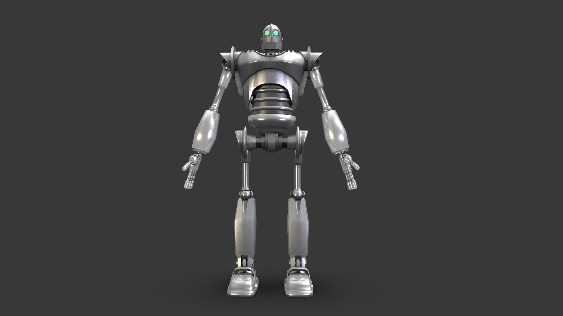 The Iron Giant - 3D model by Frank Rennau (@rennau) [283e41f] - Sketchfab