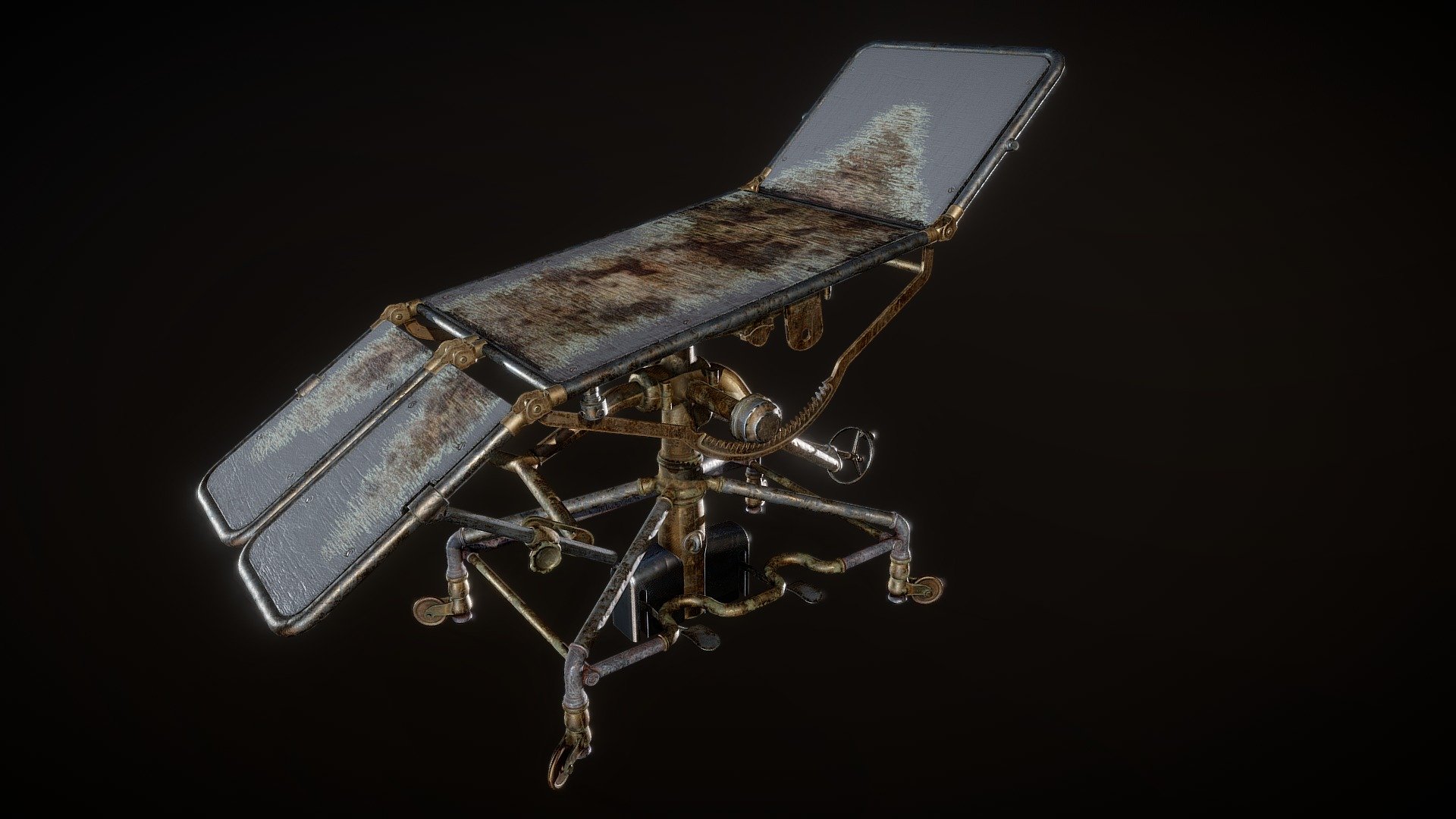 Antic Operating Table - circa 1890 - Buy Royalty Free 3D model by Bruno (@Tortillon) [283f46b ...