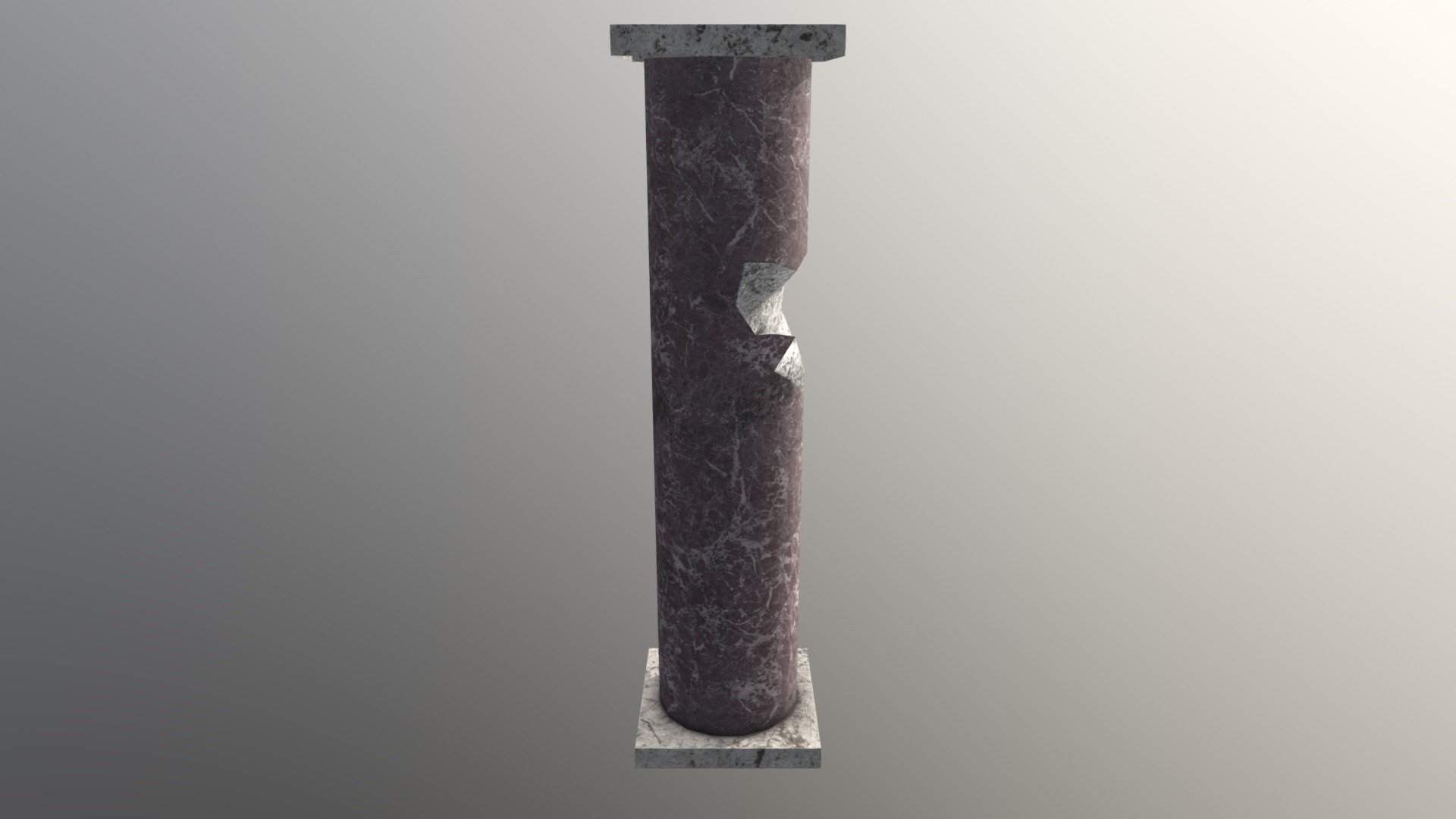 Pillar Fractured - 3D model by Lola Stray (@ZombroDee) [283f5fb ...