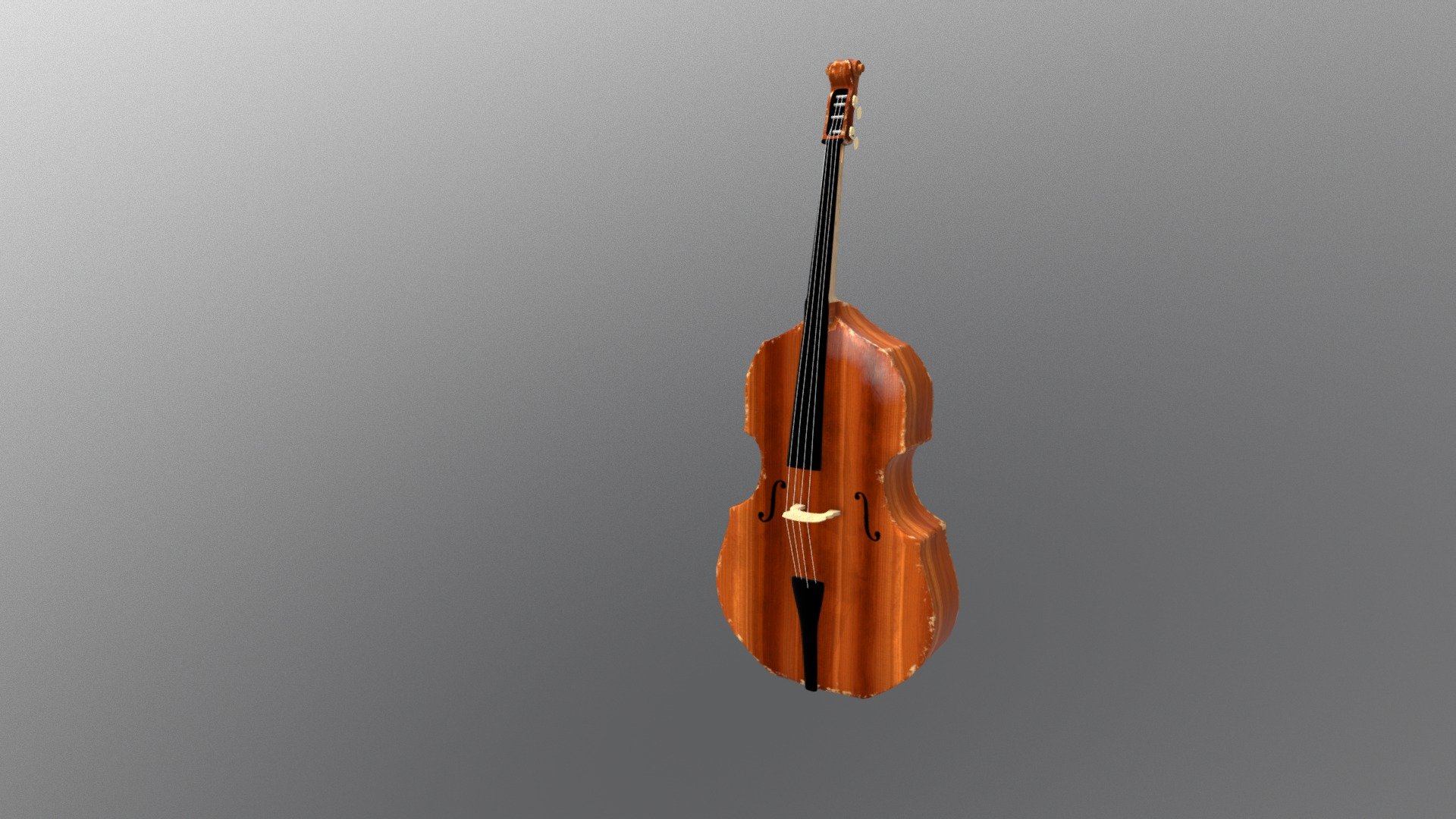 Doublebass - 3D model by María Guzmán (@MariaGuzman) [283ffa9] - Sketchfab