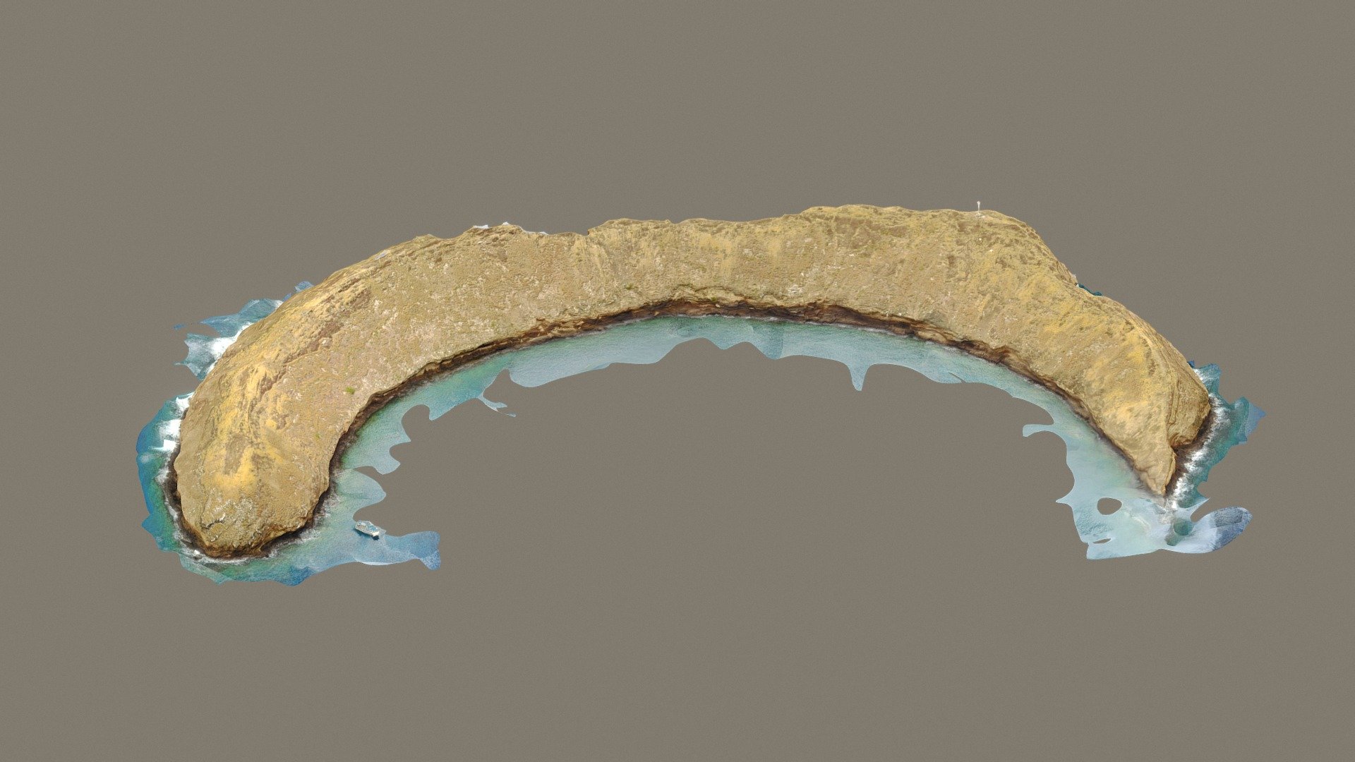 Molokini Island (Test scan 1) - 3D model by levitycreations [284111d ...