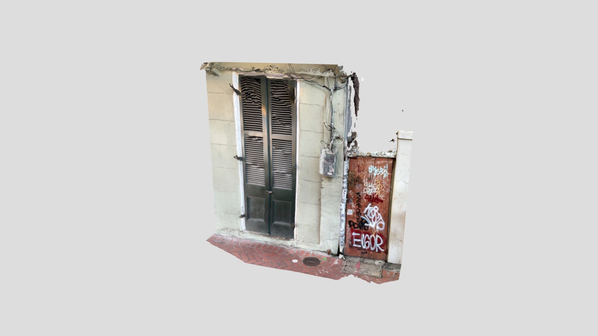 NOLA French Quarter 1 - Download Free 3D model by pixeldog4ever ...
