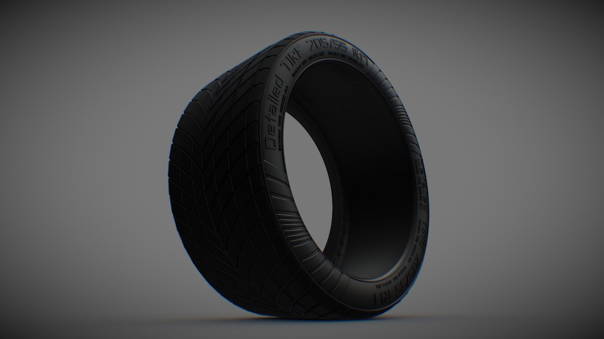 FREE Detailed Tire - public domain (CC0) - Download Free 3D model by ...