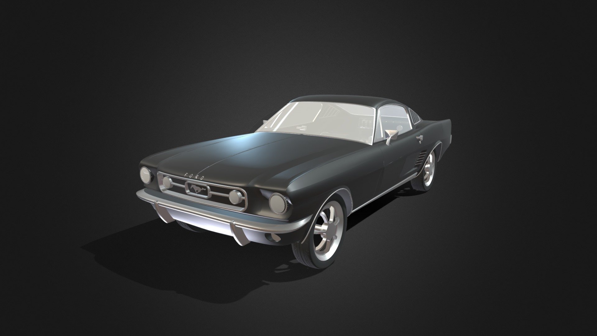 Ford Mustang - Buy Royalty Free 3D model by 3DDomino [2845017 ...