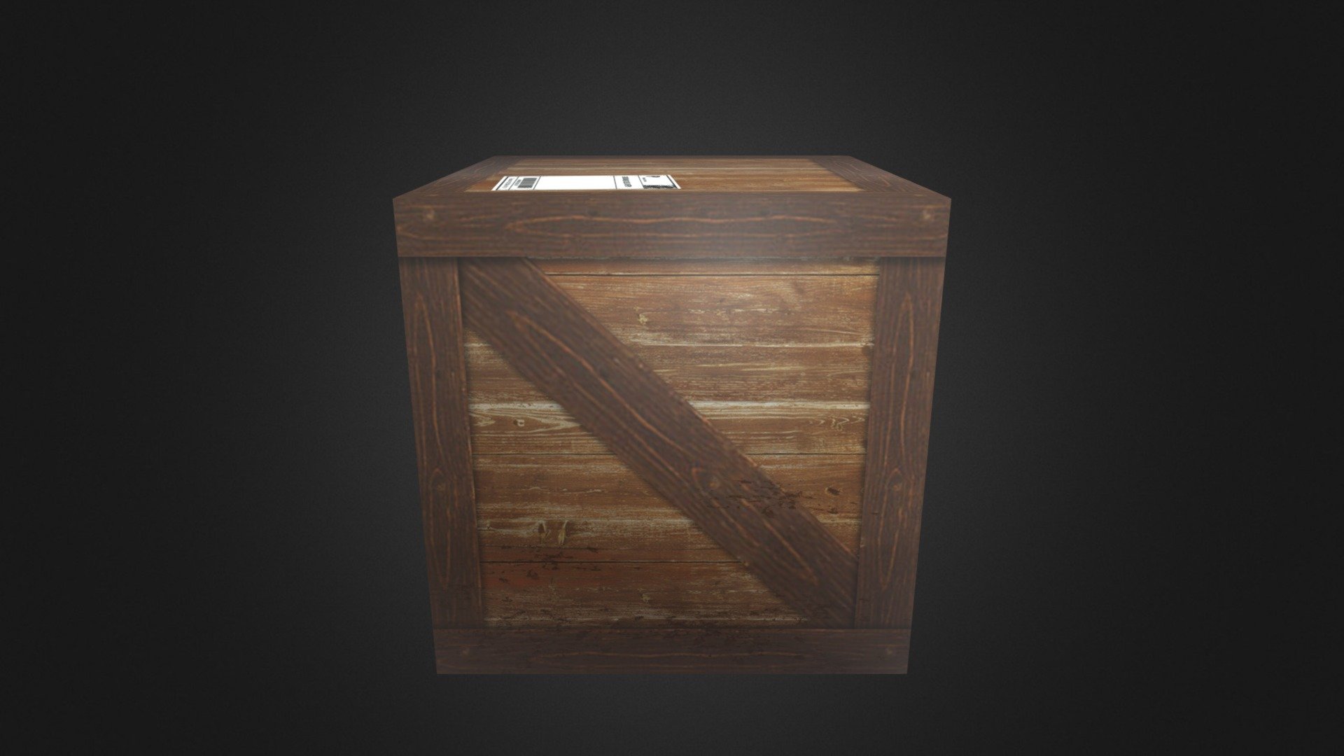 Crate - 3D model by KrisWT [2845e75] - Sketchfab